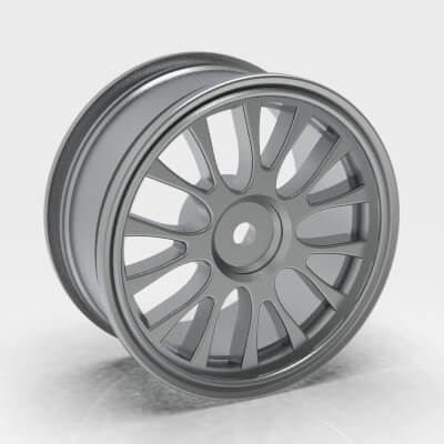 Car Wheel Rim - 3D Model by sanchiesp