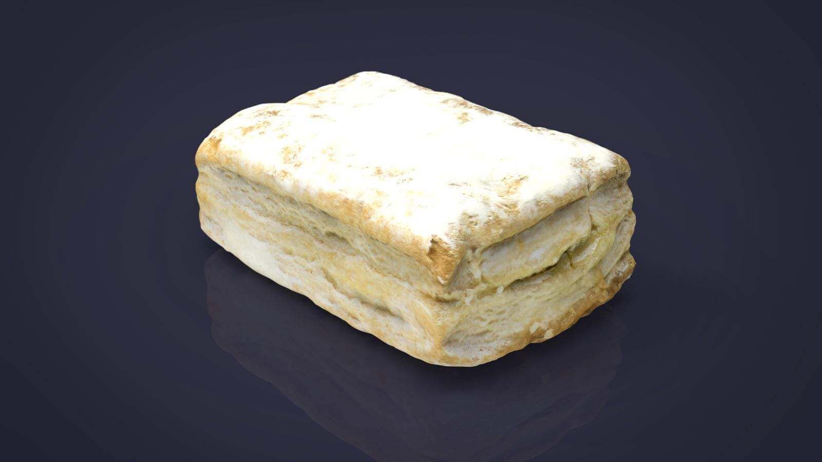 Puff Pastry - 3D Model by sanchiesp