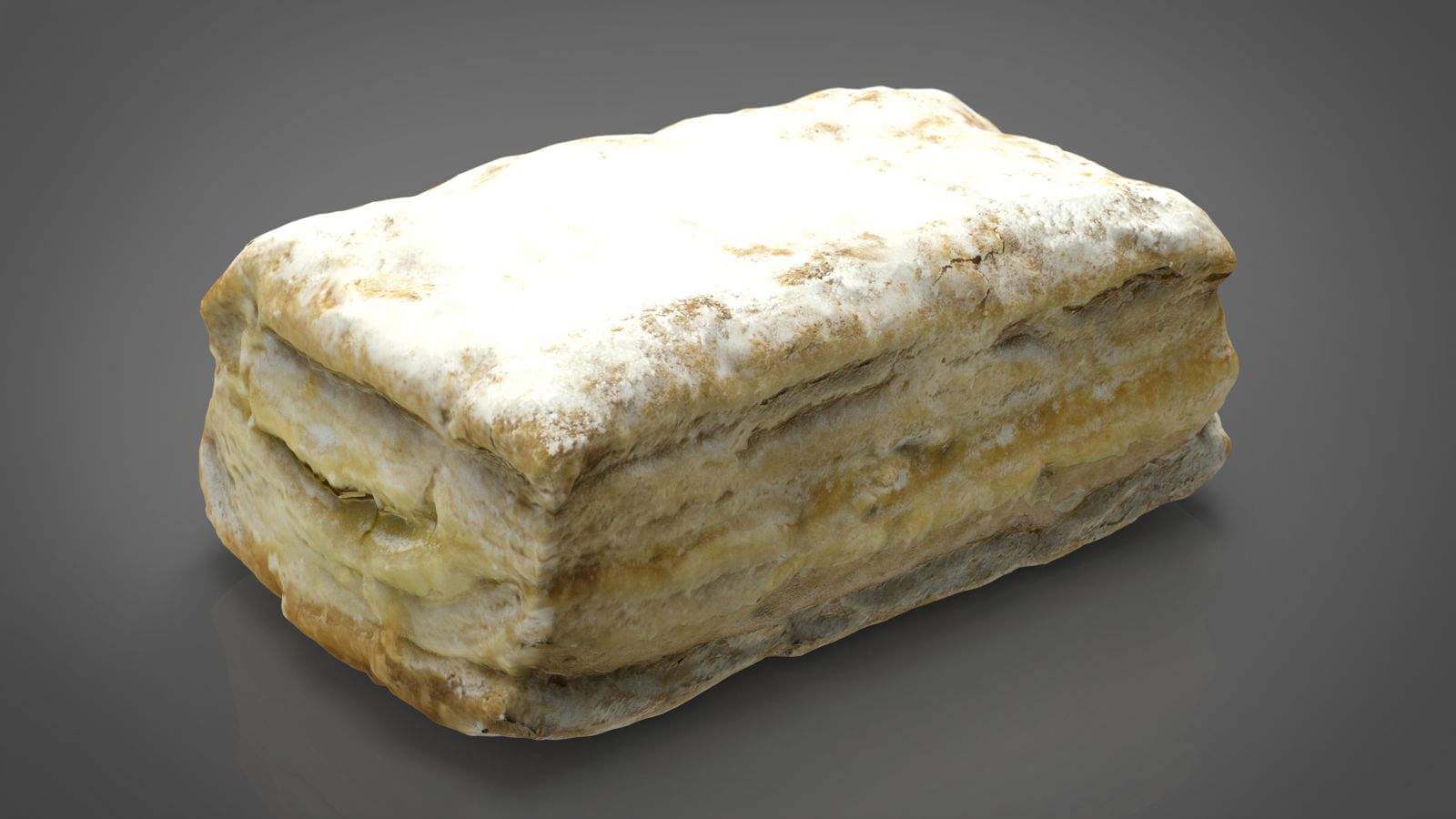 Puff Pastry - 3D Model by sanchiesp