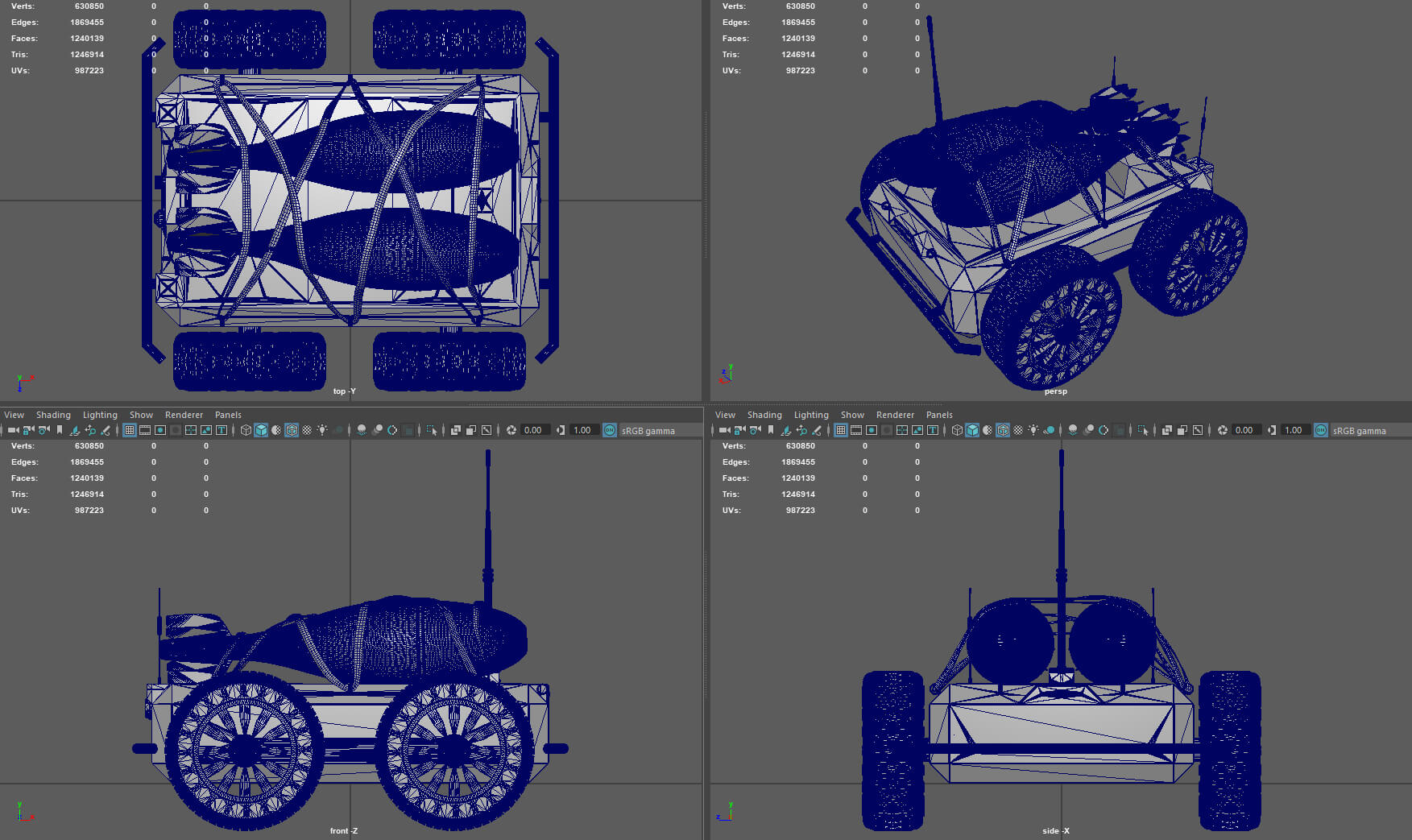 Ratel S Anti Tank Drone With Mortar Rounds - 3D Model by sanchiesp