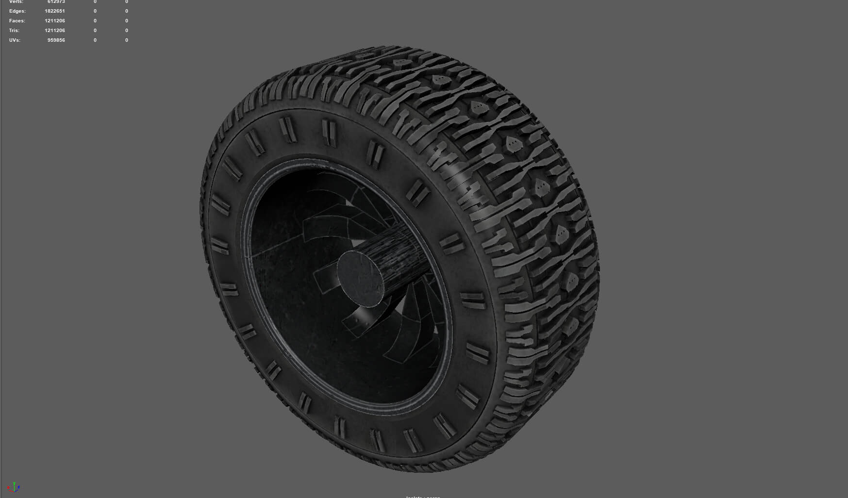 Ratel S Unmanned Ground Vehicle - 3D Model by sanchiesp