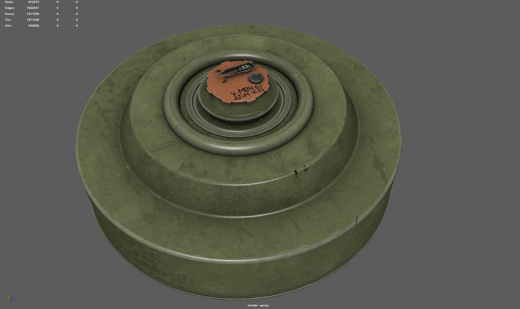 Ratel S Unmanned Ground Vehicle - 3D Model by sanchiesp