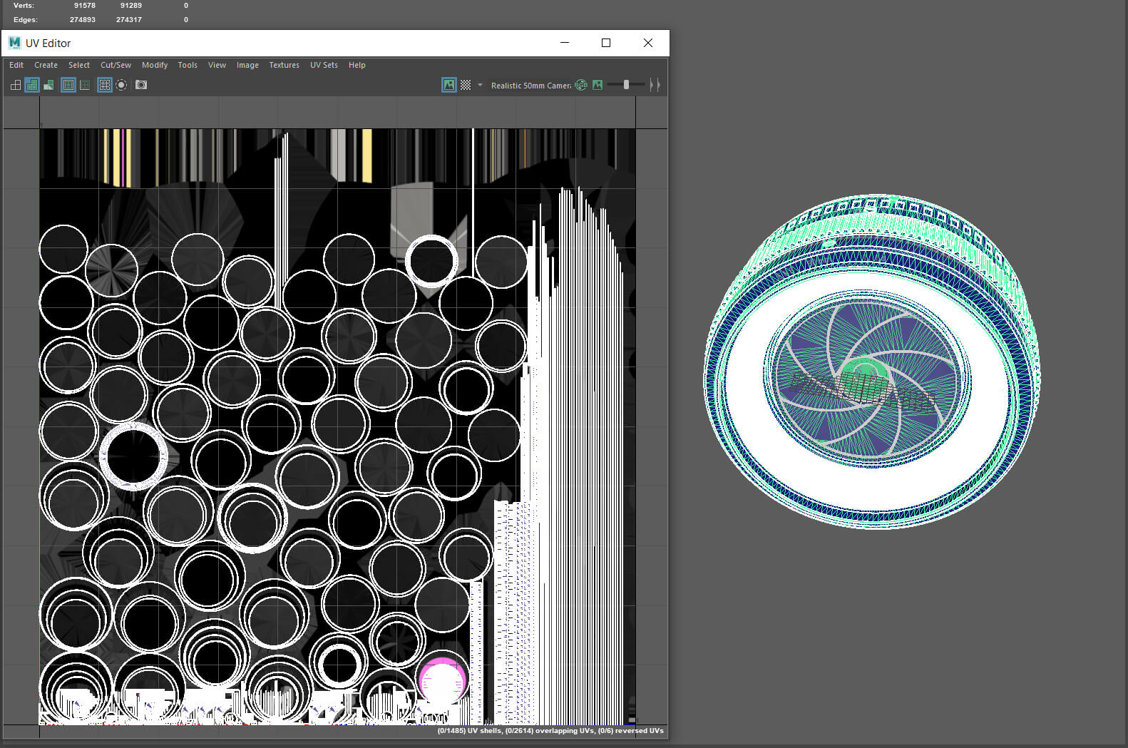 Realistic 50mm Camera Lens - 3D Model by sanchiesp