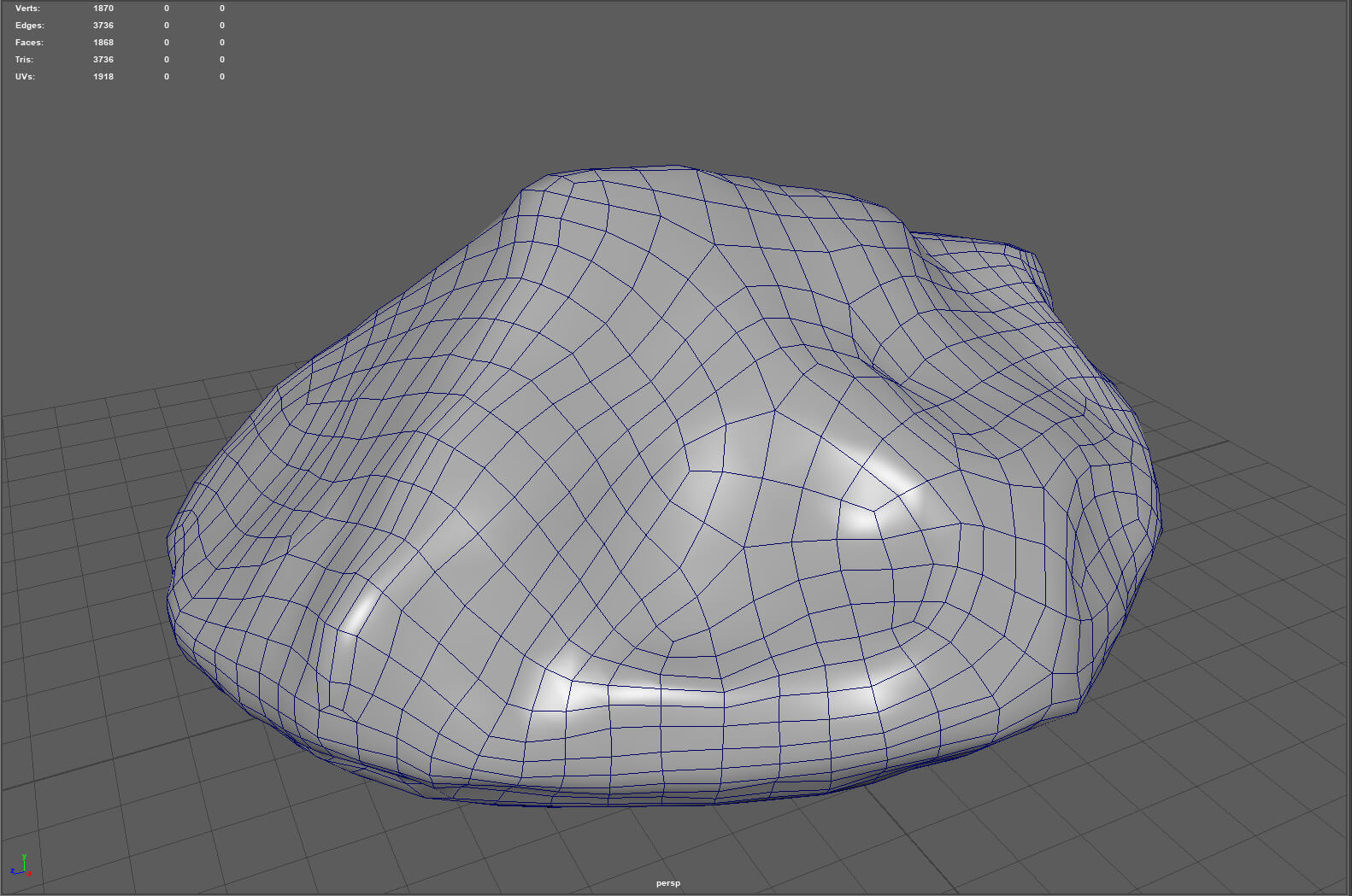 Realistic Gray Rock Model by sanchiesp