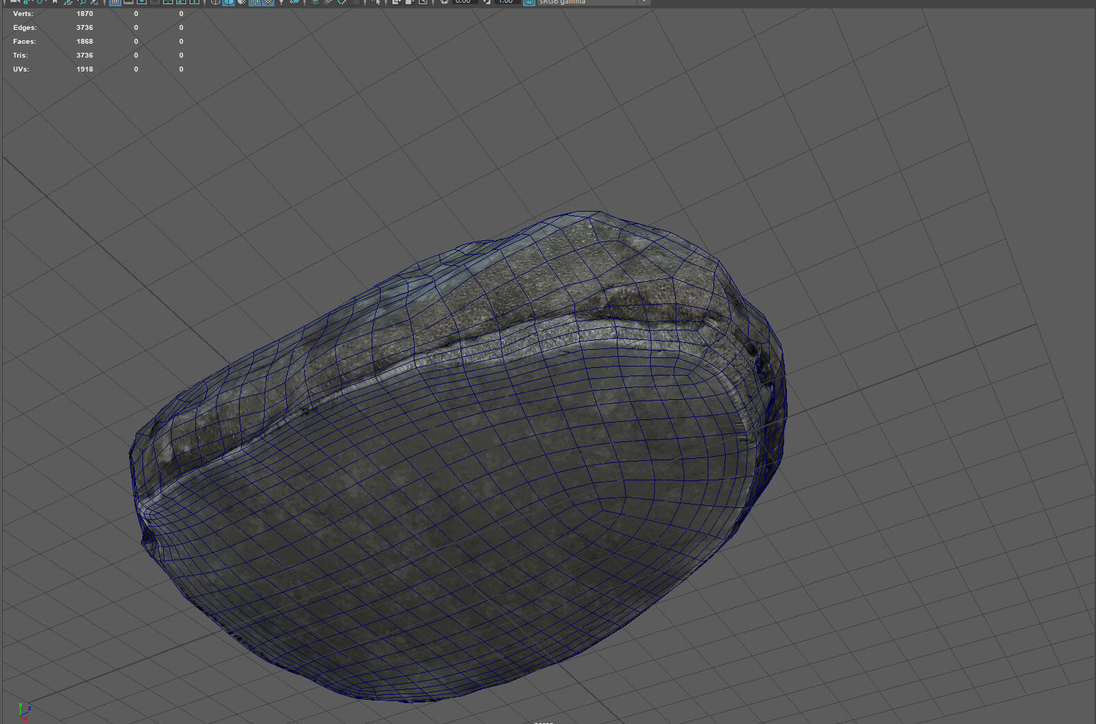 Realistic Gray Rock Model by sanchiesp