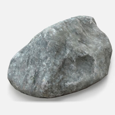 Realistic Gray Rock Model by sanchiesp