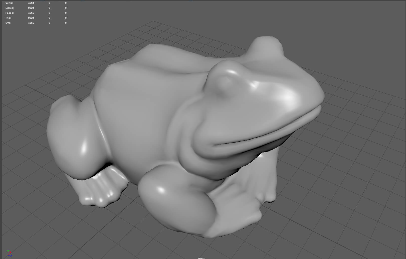 Realistic Toad - 3D Model by sanchiesp