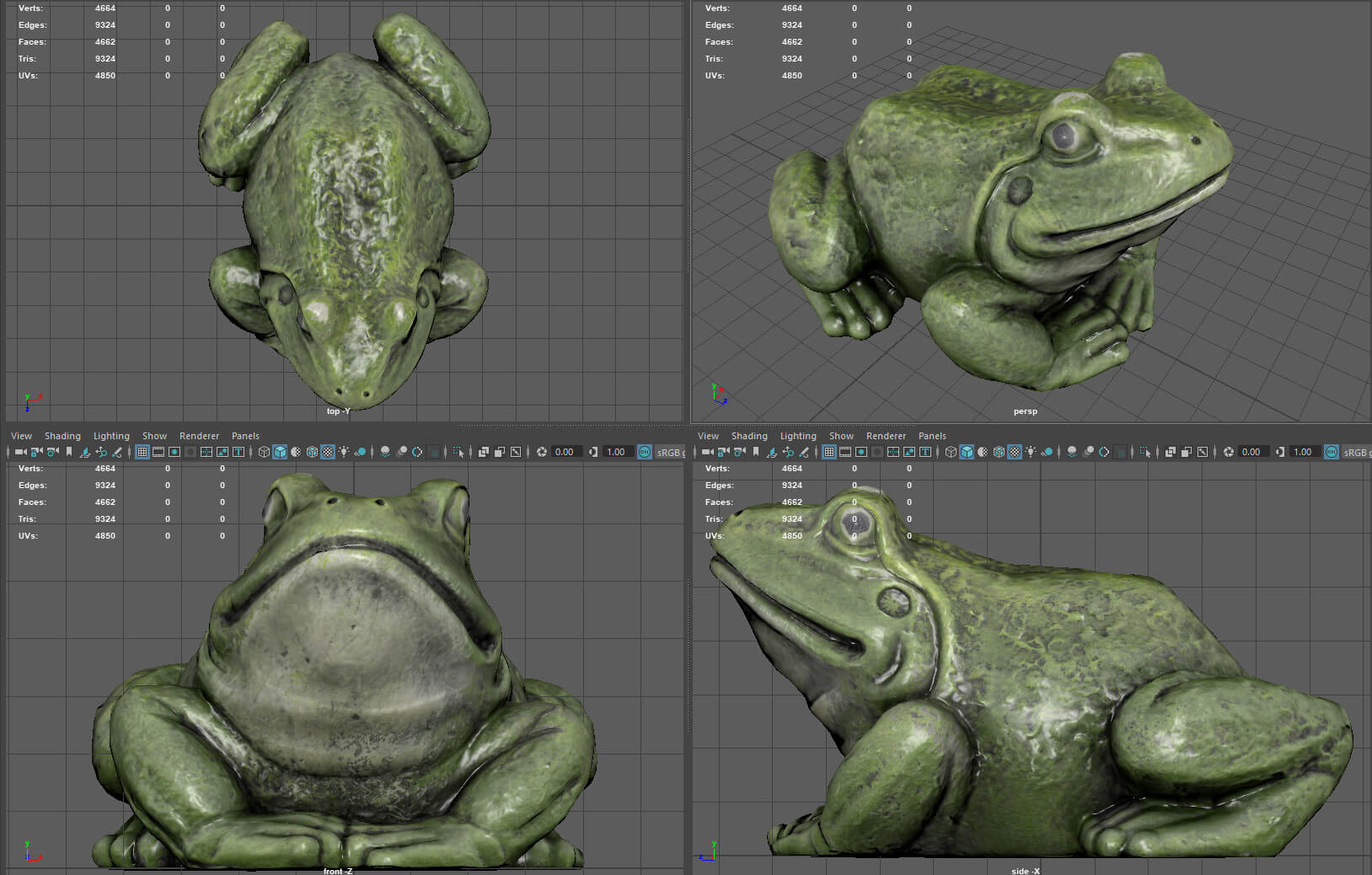 Realistic Toad - 3D Model by sanchiesp