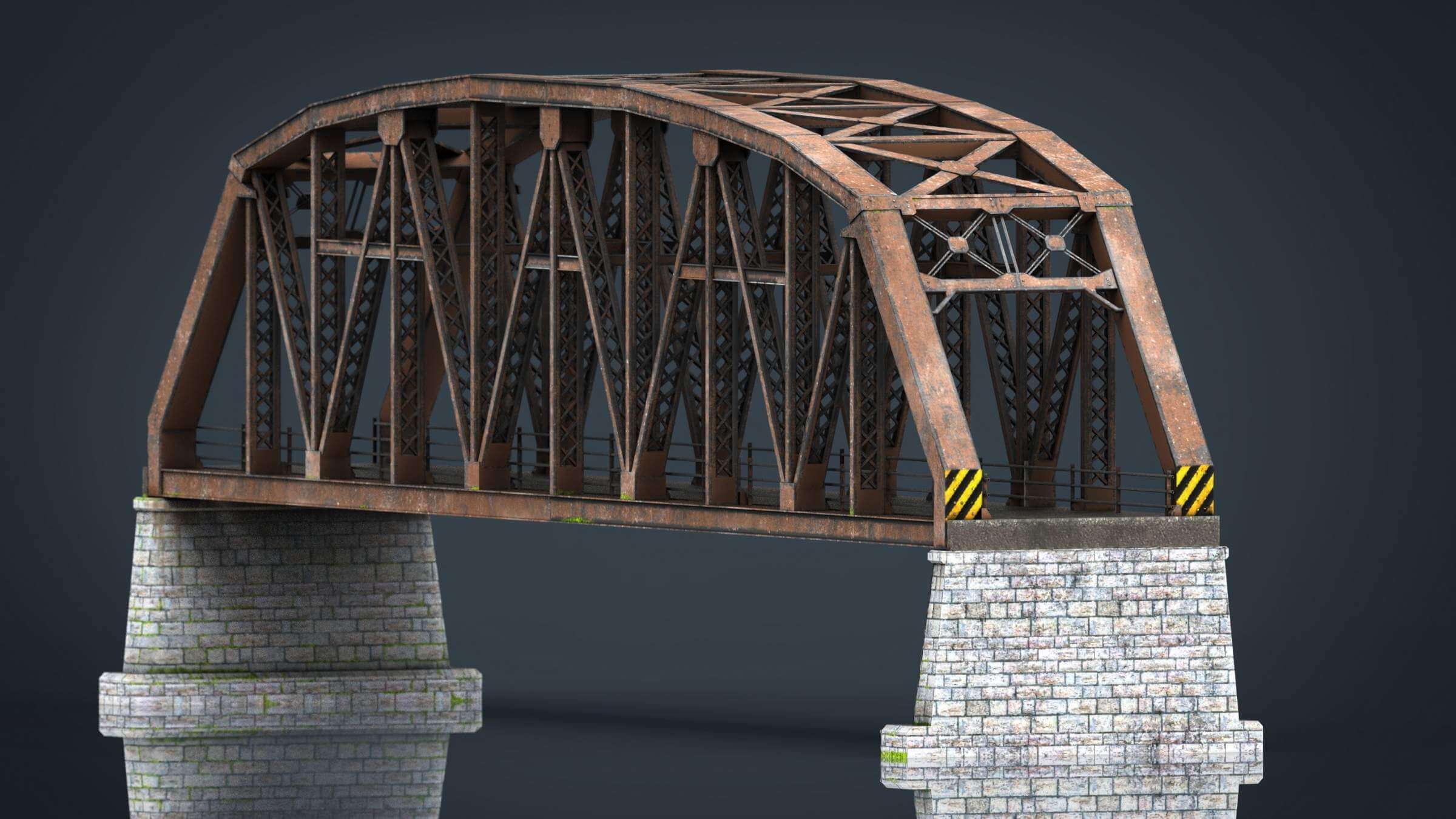 Road Bridge - 3D Model by sanchiesp