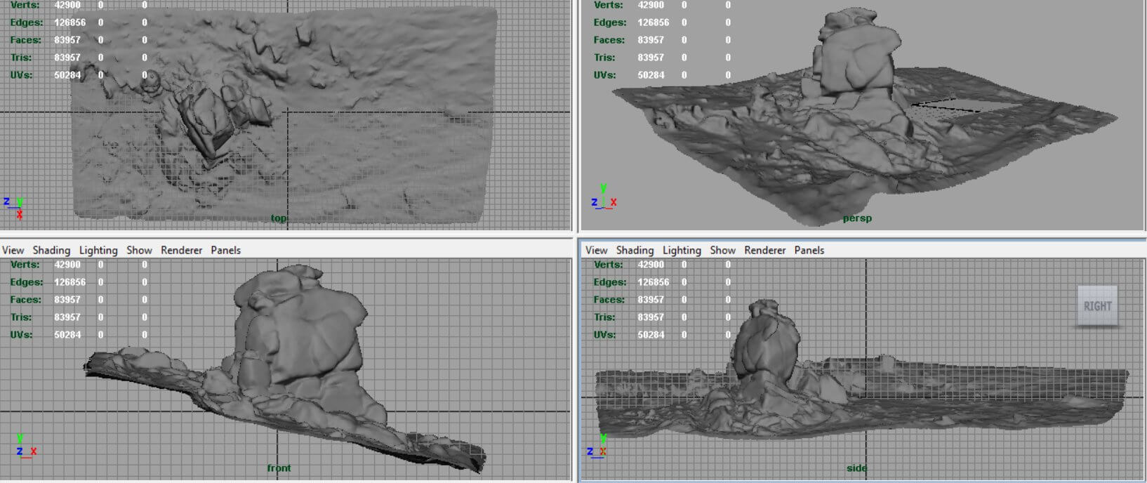 Rock 21 - 3D Model by sanchiesp