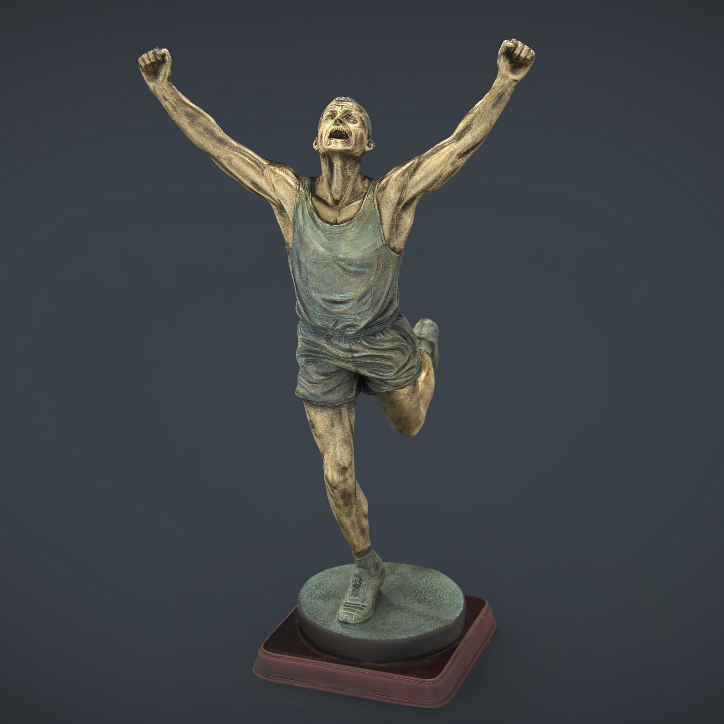 Runner Trophy - 3D Model by sanchiesp