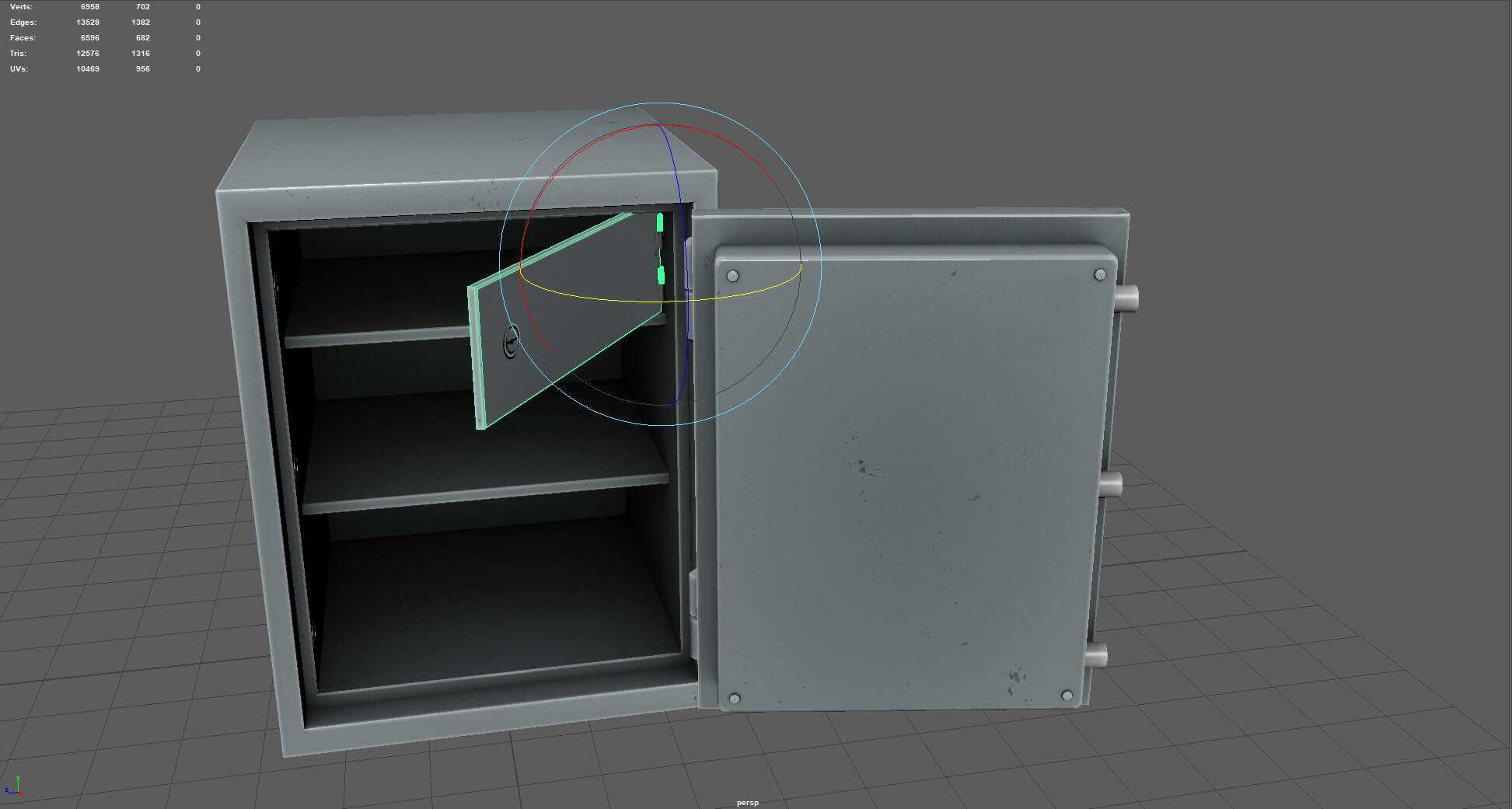 Safe Box 2 - 3D Model by sanchiesp