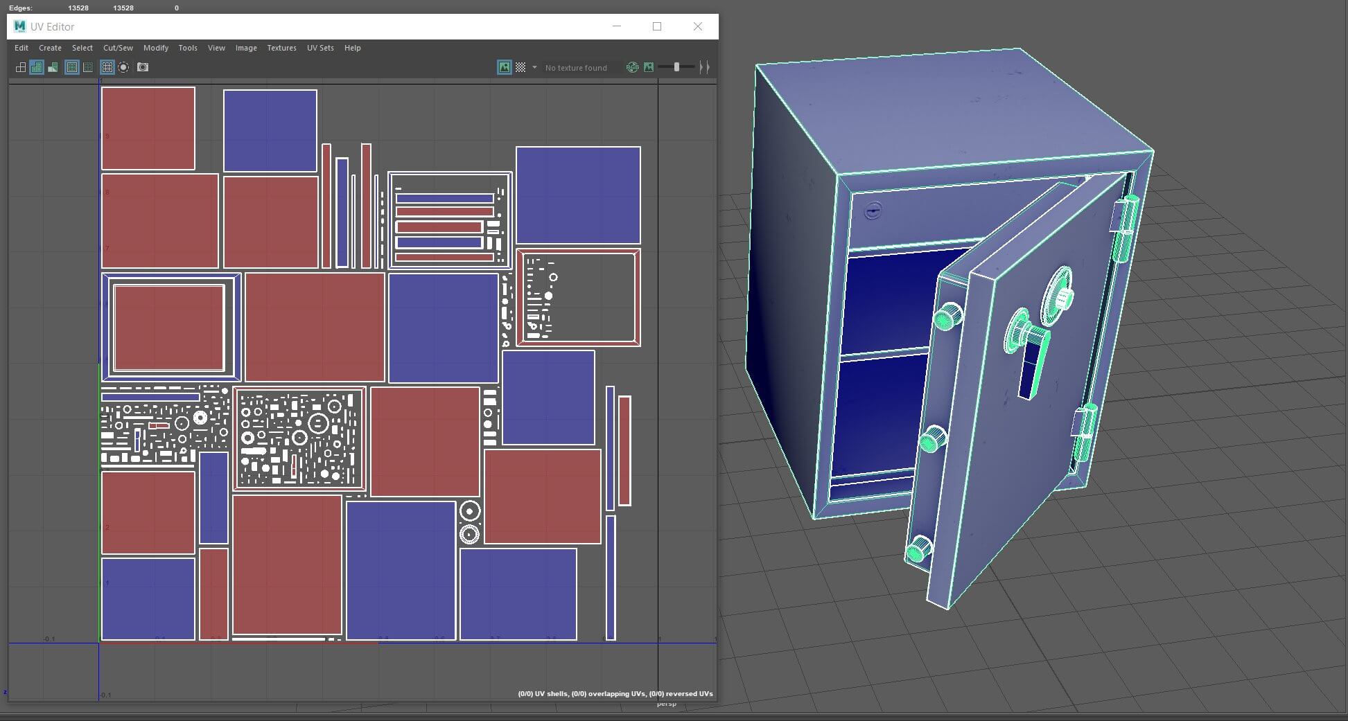 Safe Box 2 - 3D Model by sanchiesp