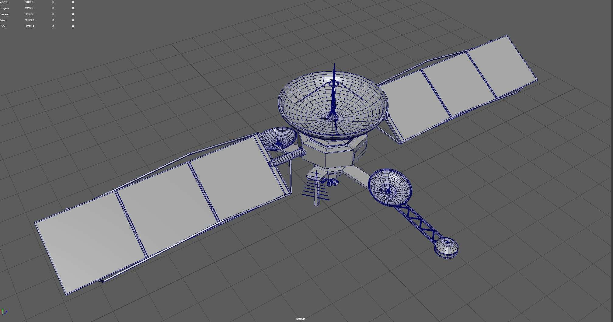 Satellite - 3D Model by sanchiesp