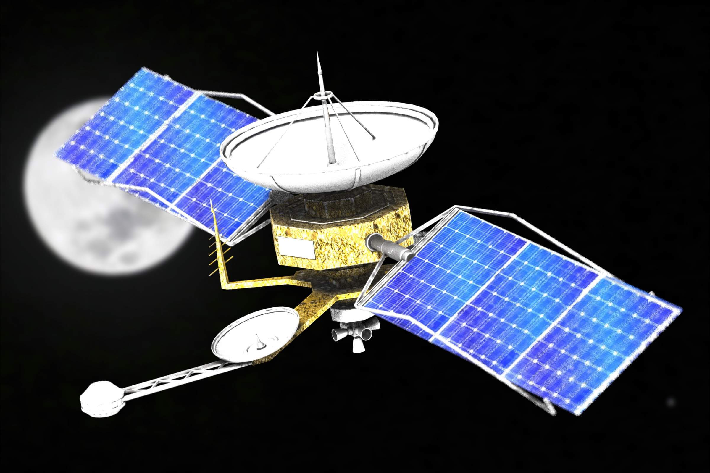 Satellite - 3D Model by sanchiesp