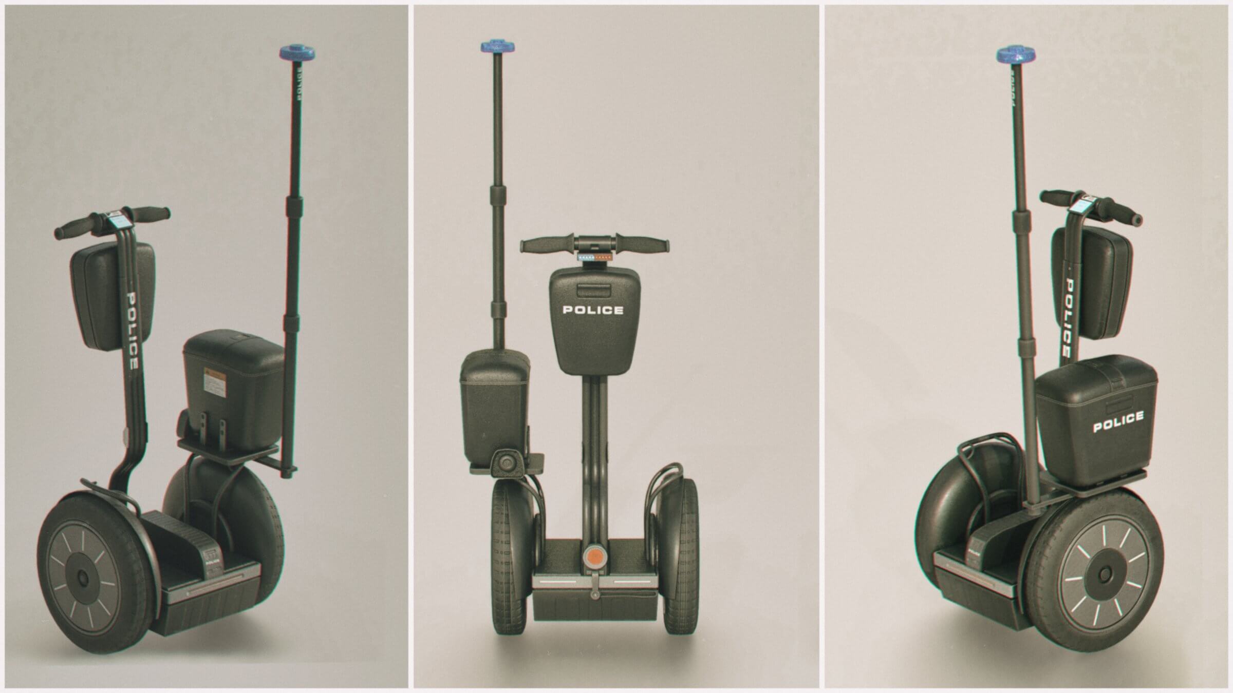 Segway Police - 3D Model by sanchiesp