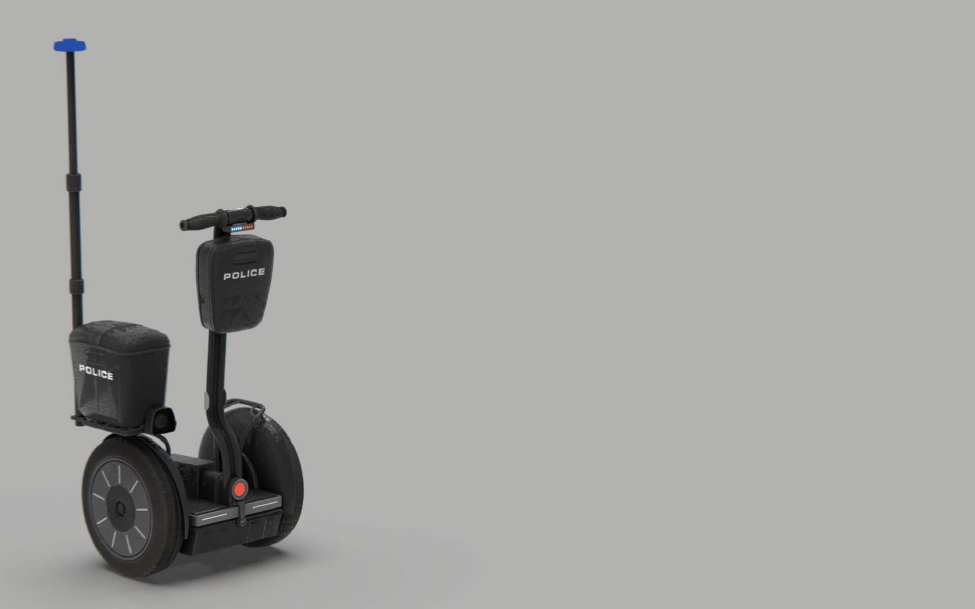 Segway Police - 3D Model by sanchiesp