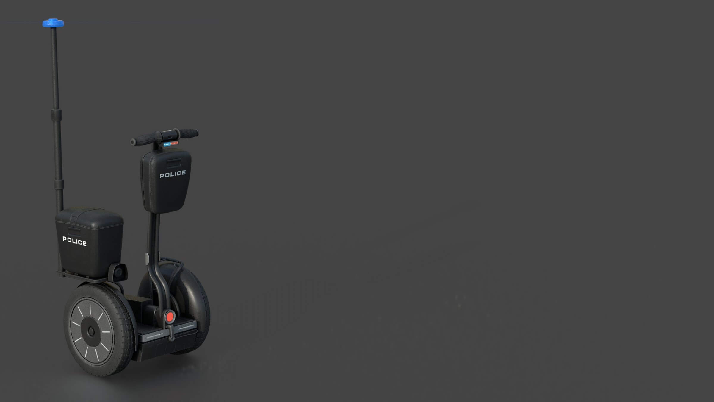 Segway Police - 3D Model by sanchiesp