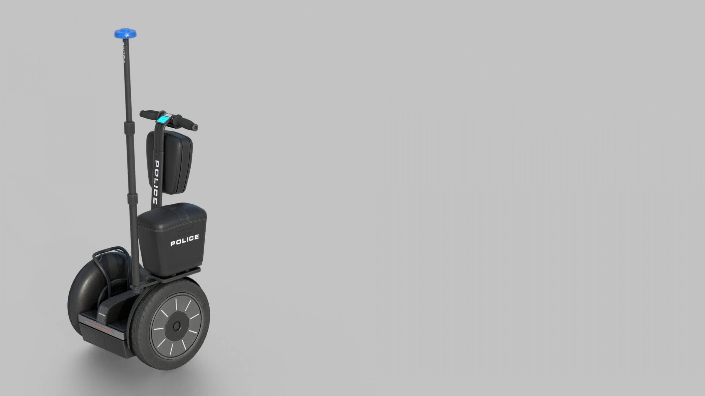 Segway Police - 3D Model by sanchiesp