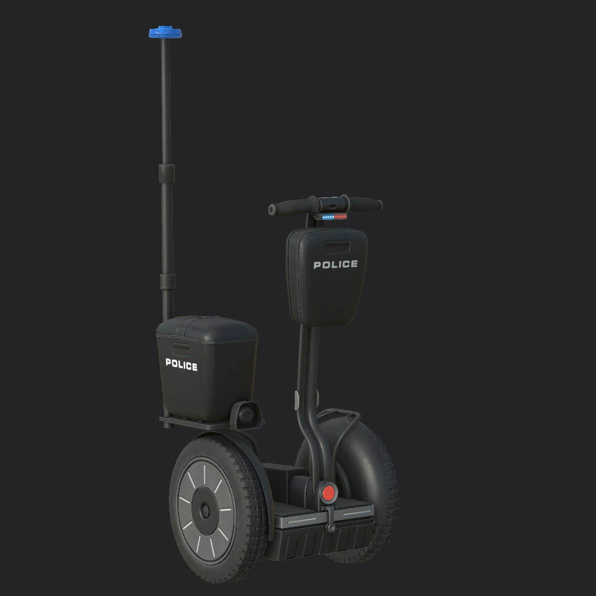 Segway Police - 3D Model by sanchiesp