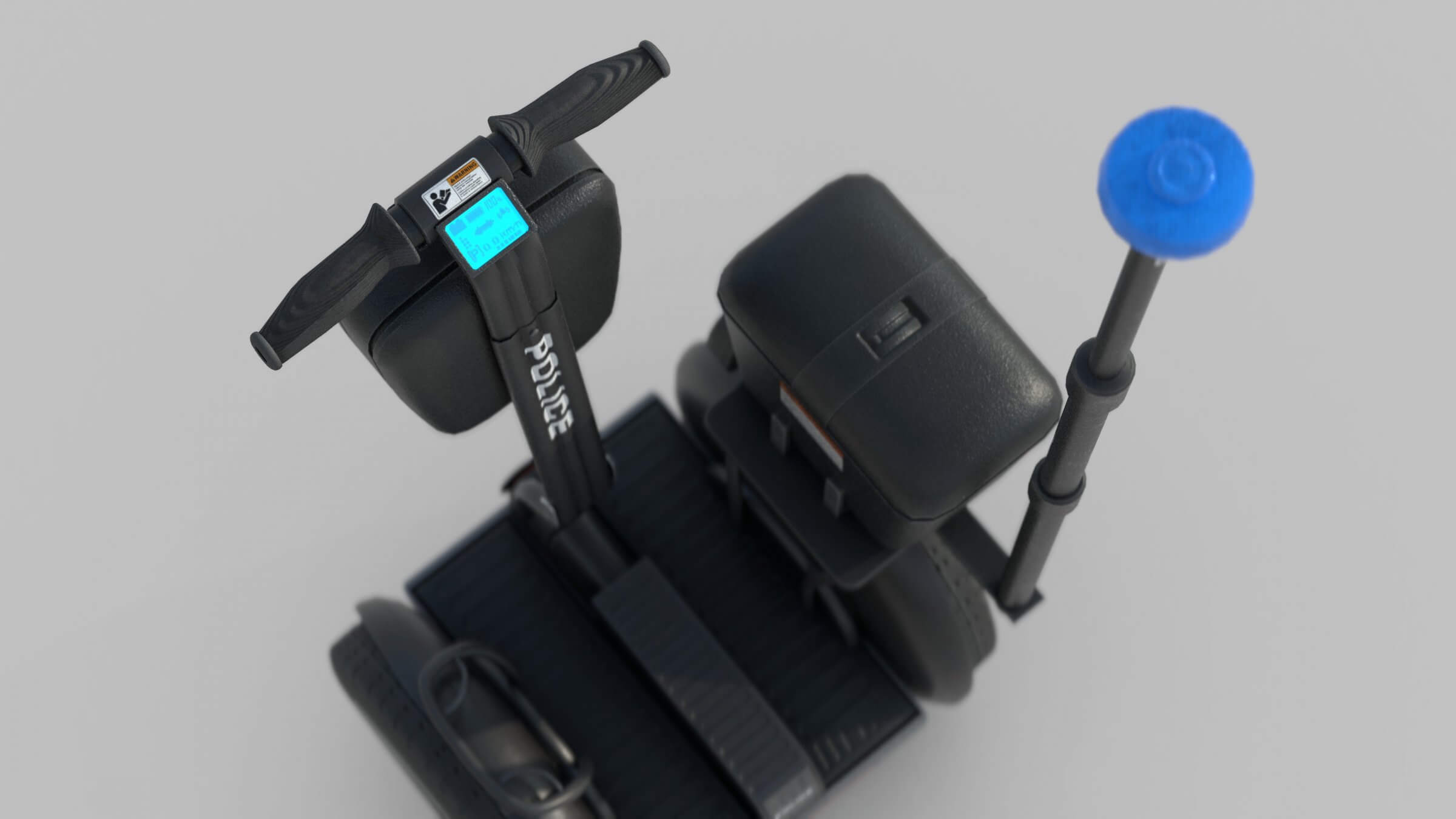 Segway Police - 3D Model by sanchiesp