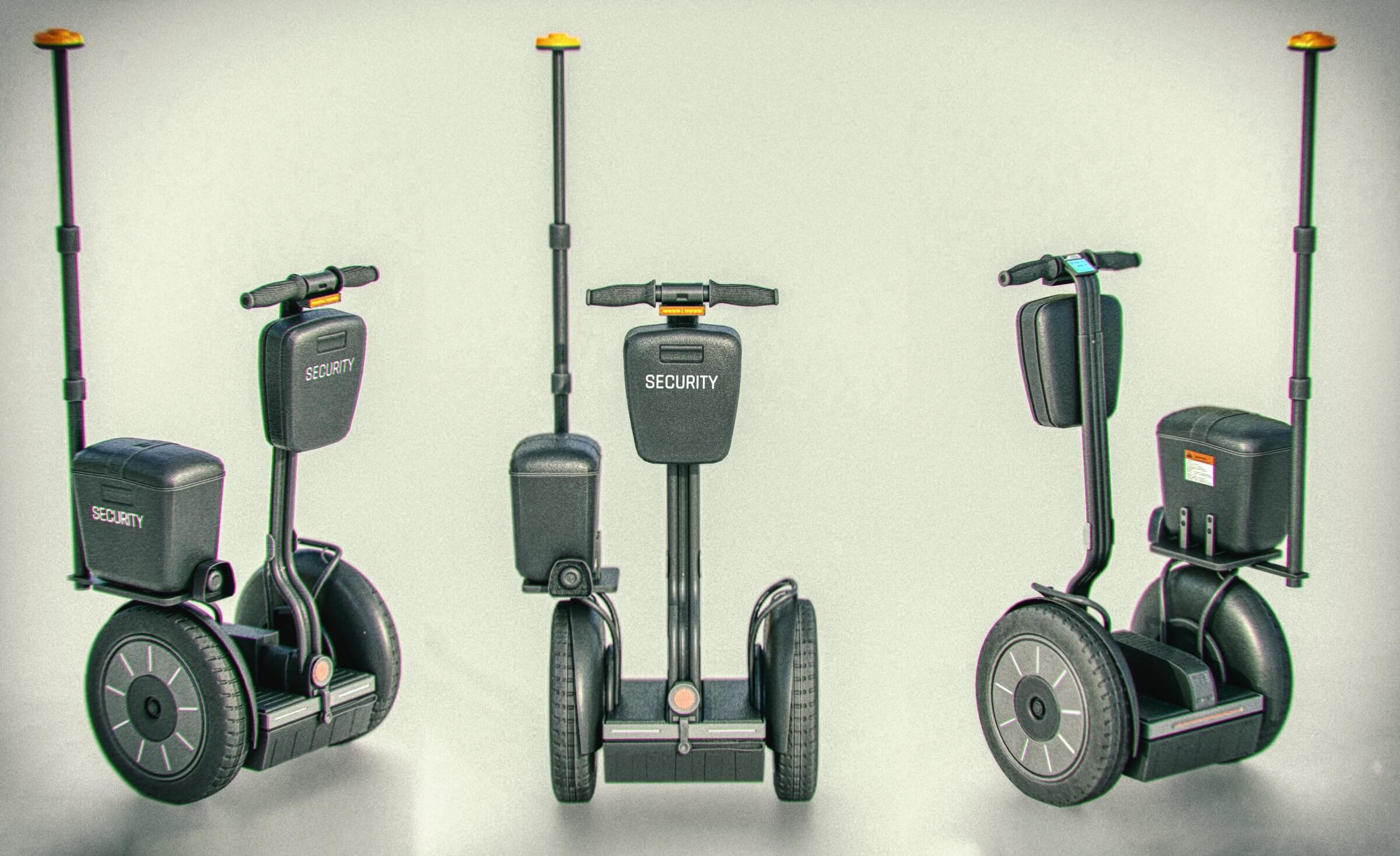 Segway Security - 3D Model by sanchiesp