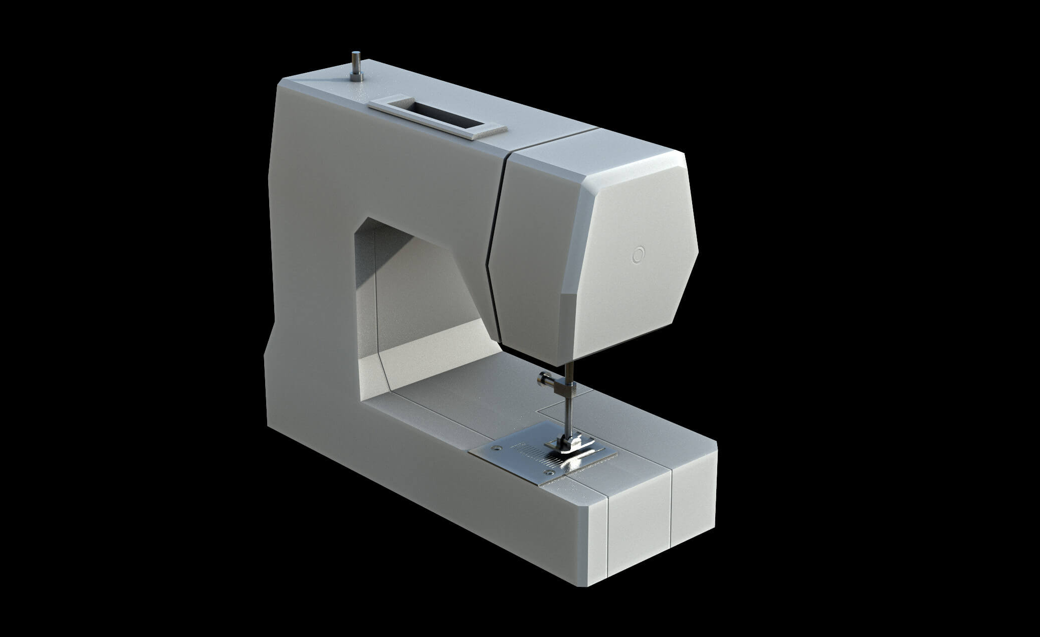 Sewing Machine - 3D Model by sanchiesp