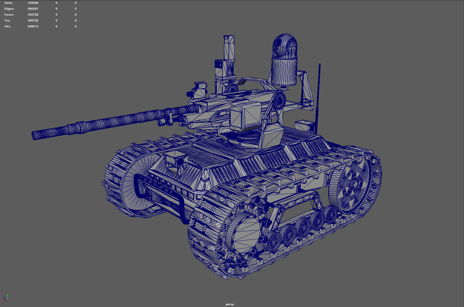 Sharp Claw I Chinese Tracked Unmanned Ground Vehicle Ugv - 3D Model by ...