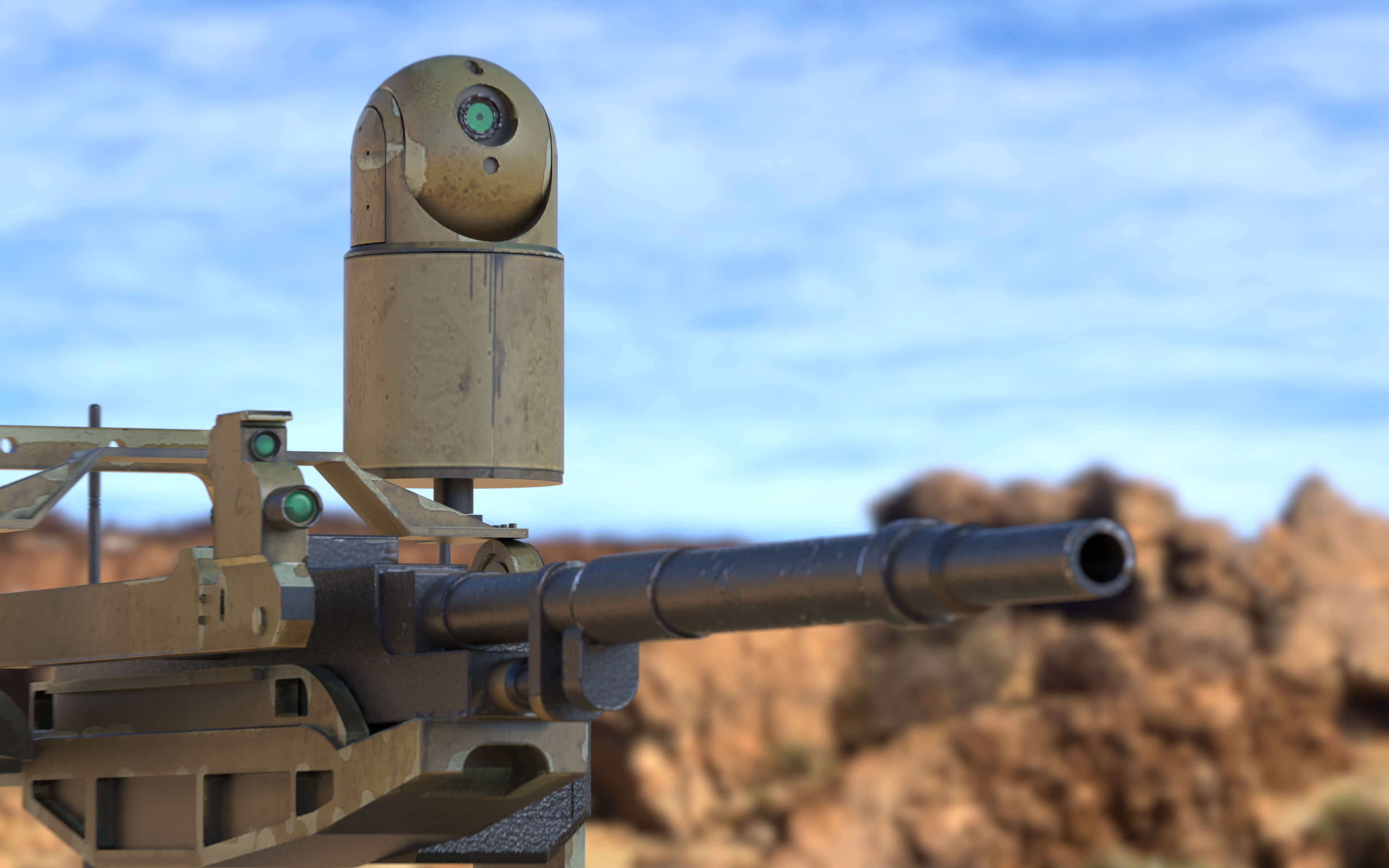 Sharp Claw I Chinese Tracked Unmanned Ground Vehicle Ugv - 3D Model by ...