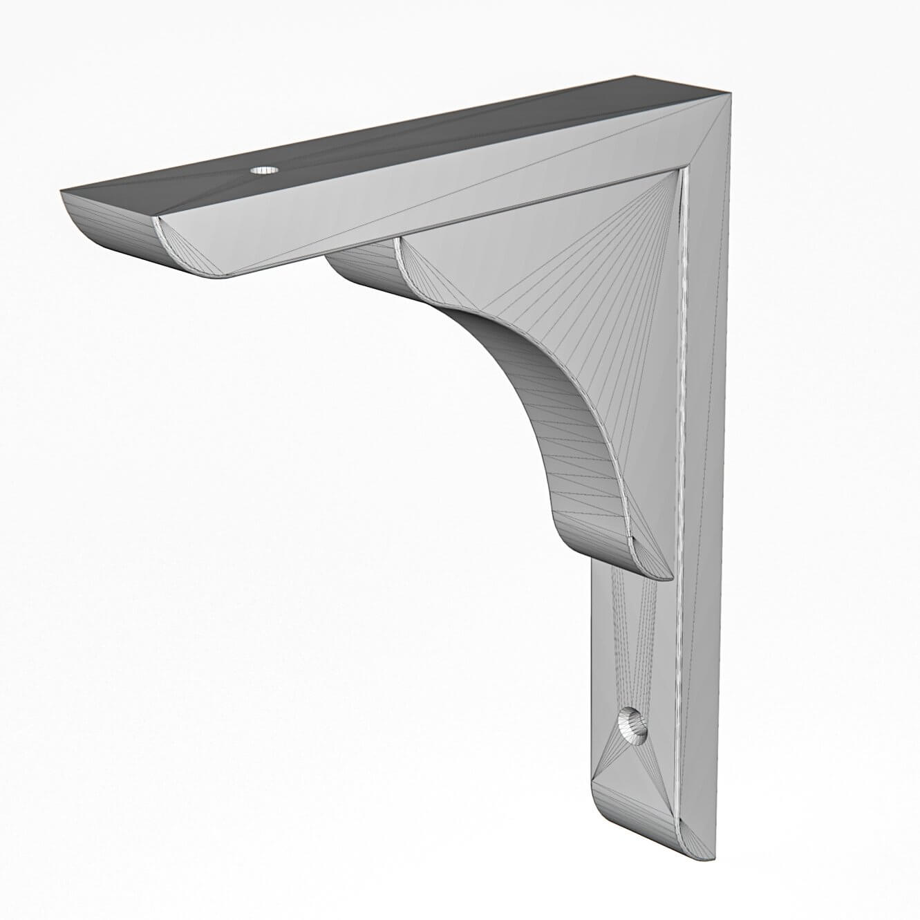 Shelf Bracket - 3D Model by sanchiesp