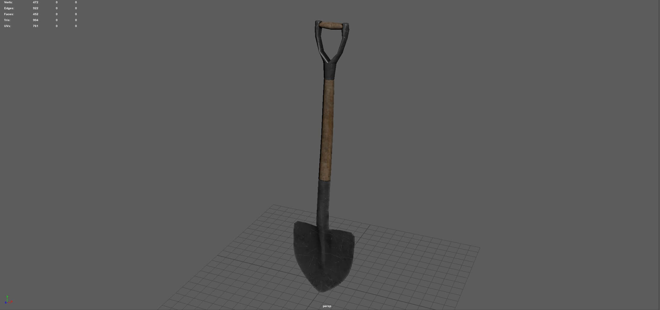 Shovel - 3D Model by sanchiesp