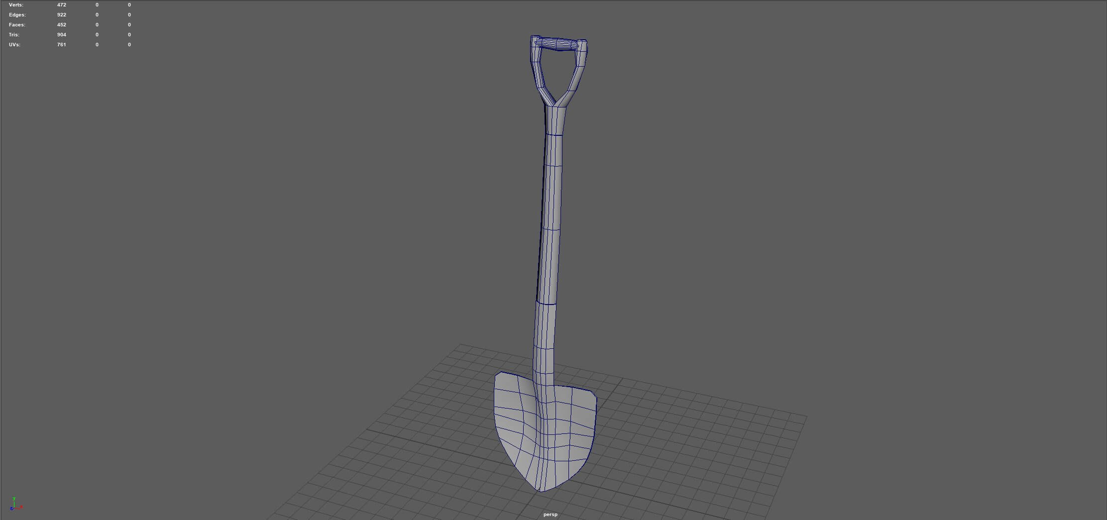 Shovel - 3D Model by sanchiesp