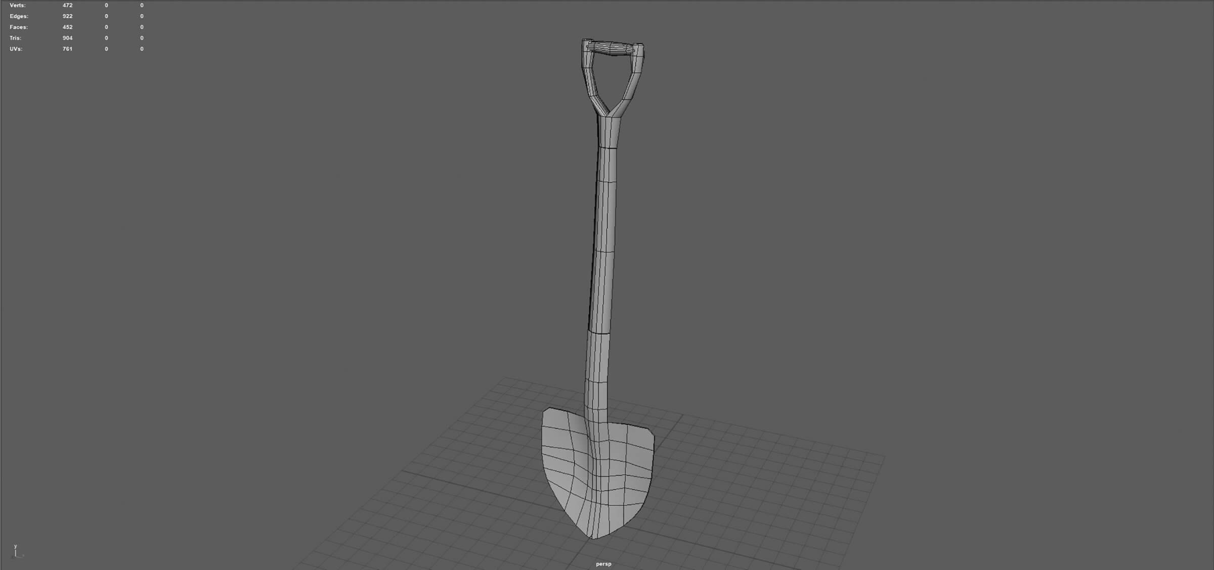 Shovel - 3D Model by sanchiesp