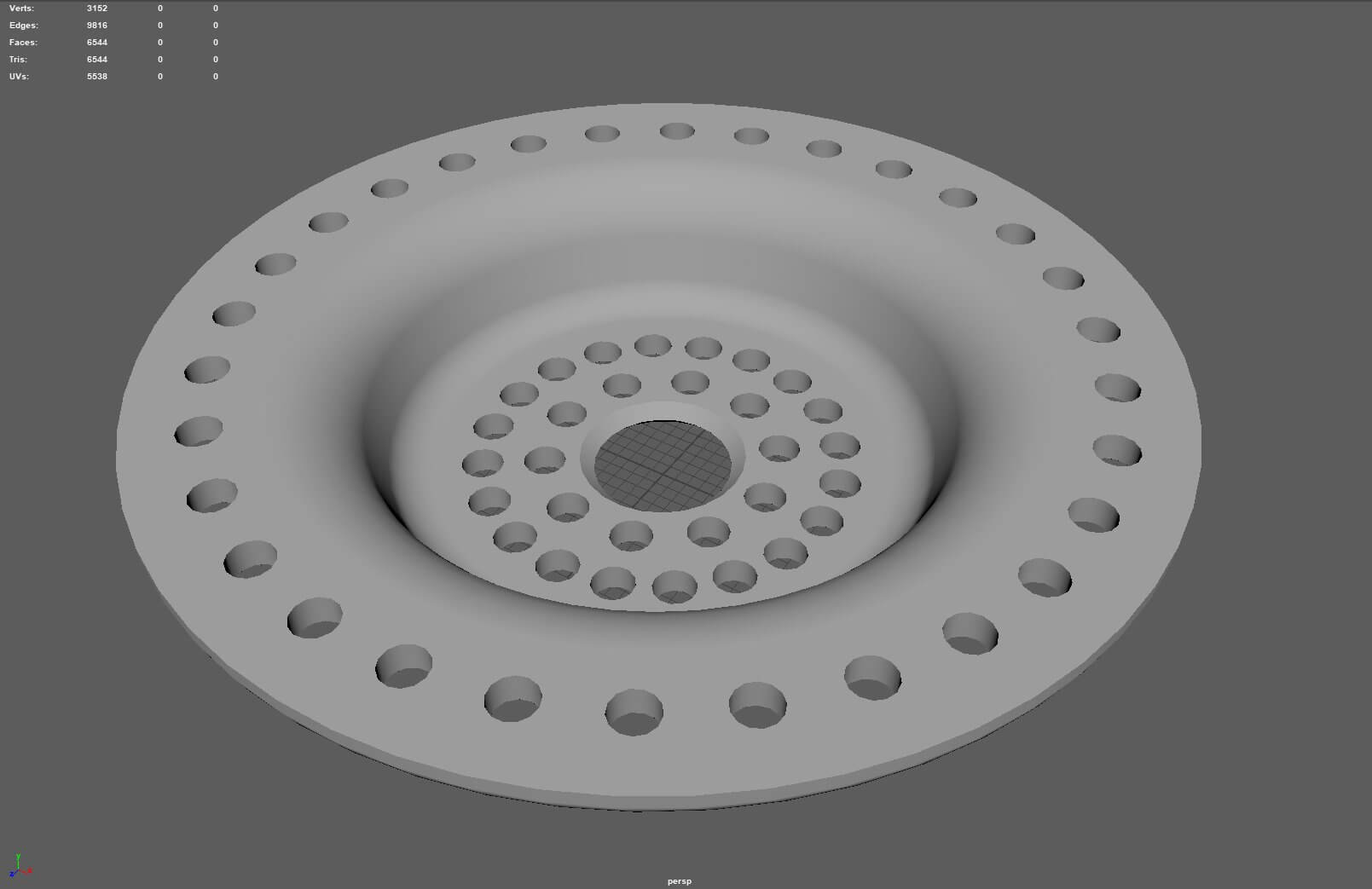 Sink Strainer - 3D Model by sanchiesp
