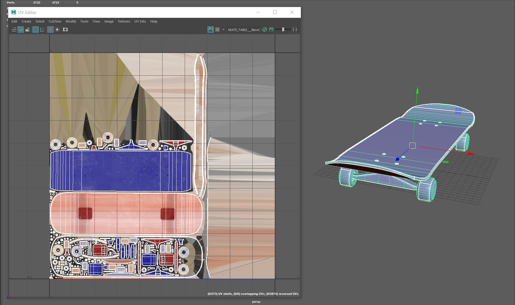 Skateboard - 3D Model by sanchiesp