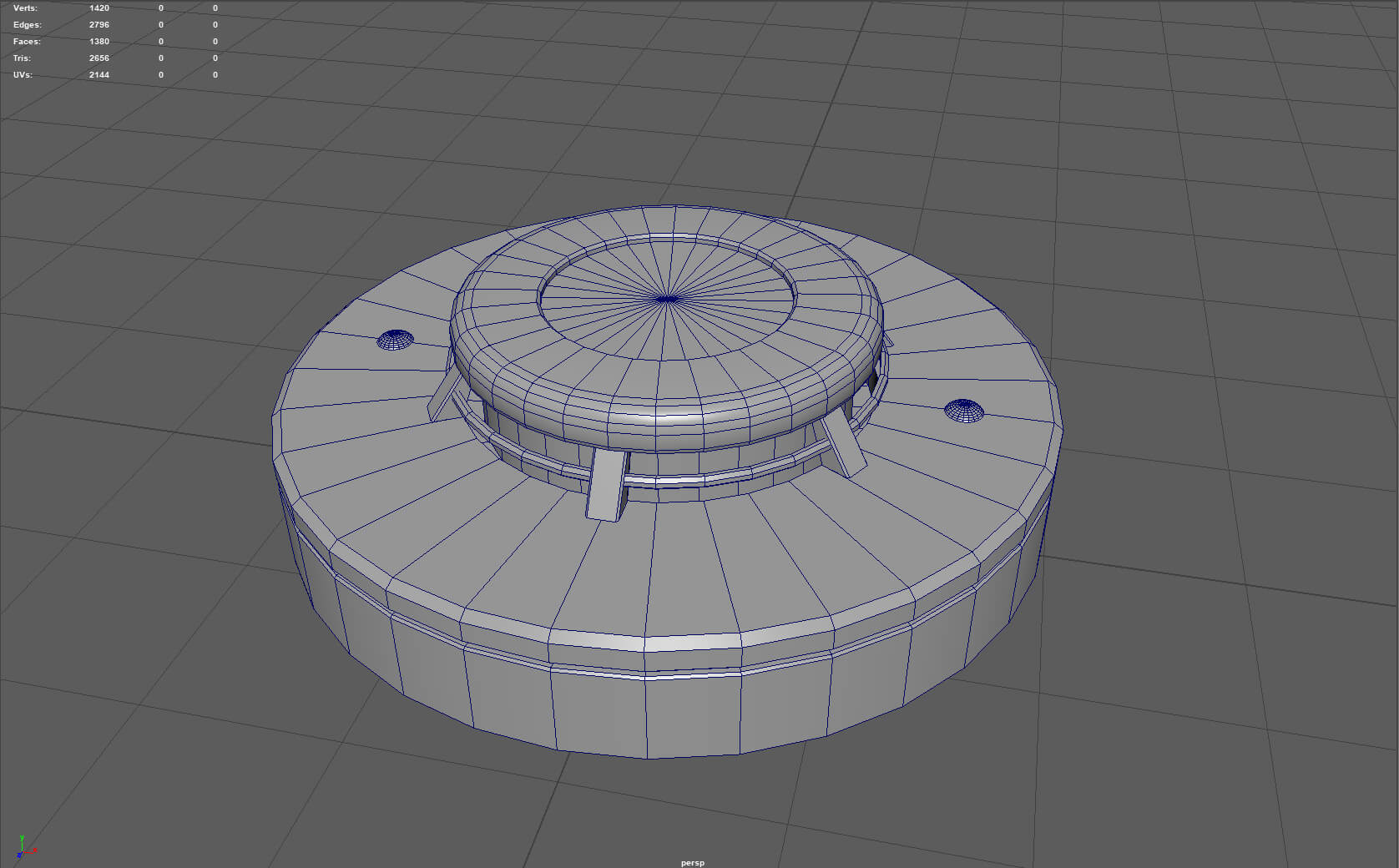 Smoke Detector - 3D Model by sanchiesp