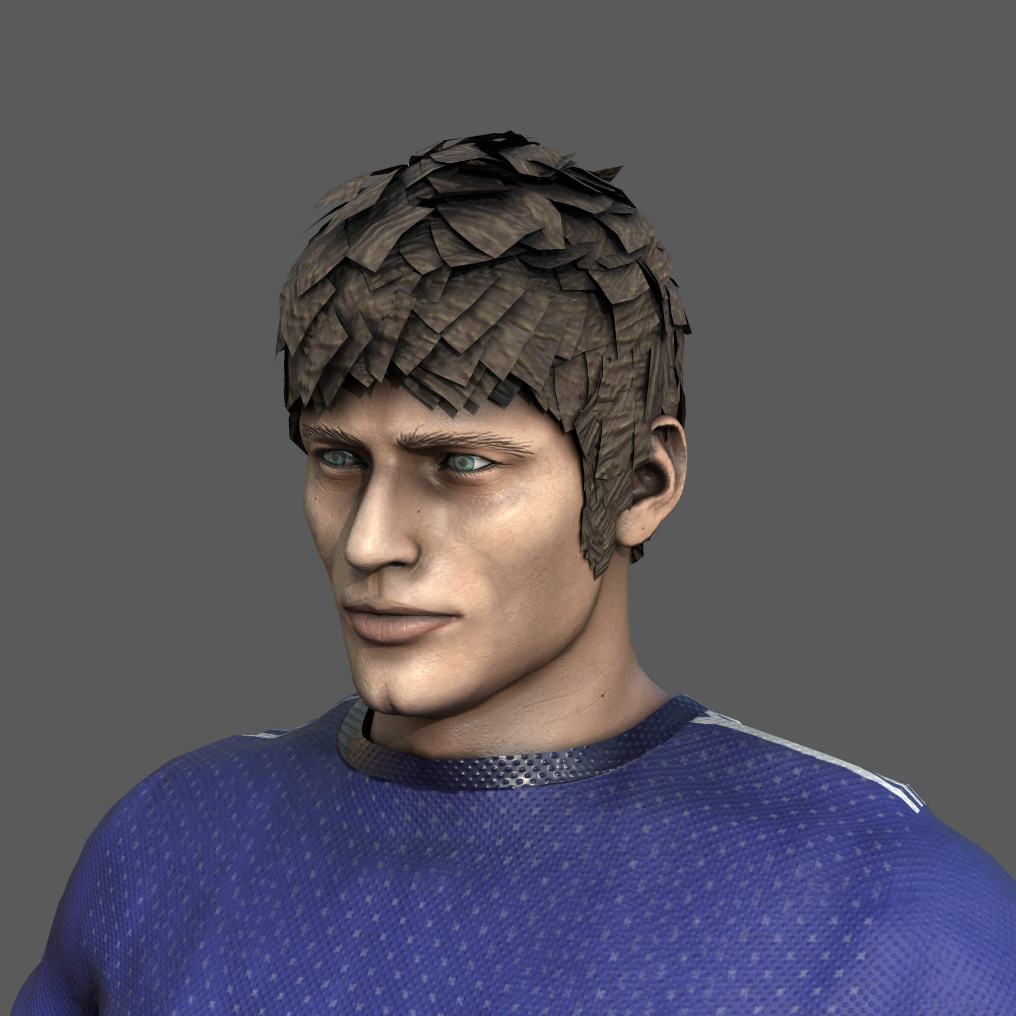 Soccer Player - 3D Model by sanchiesp