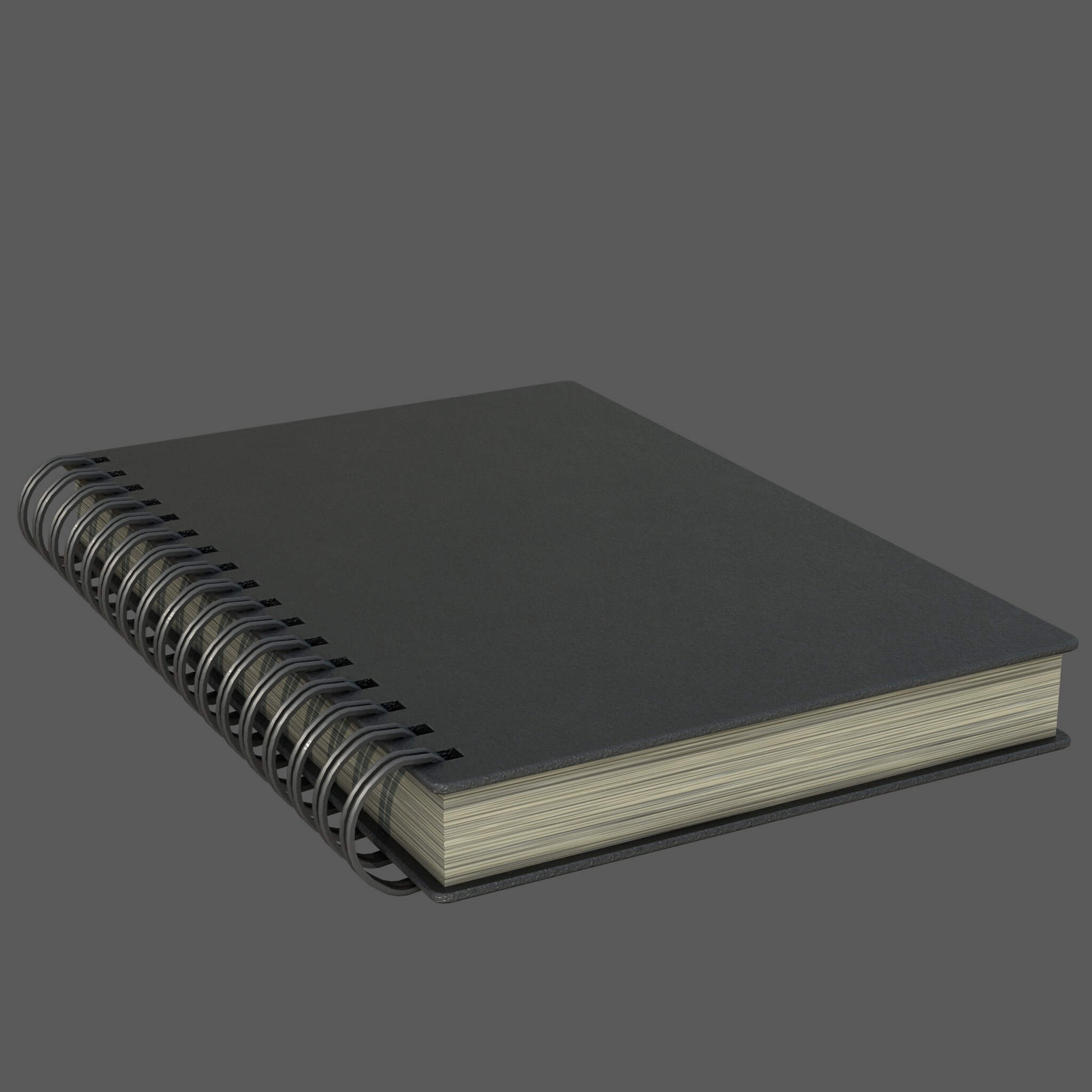 Spiral Notebooks - 3D Model by sanchiesp
