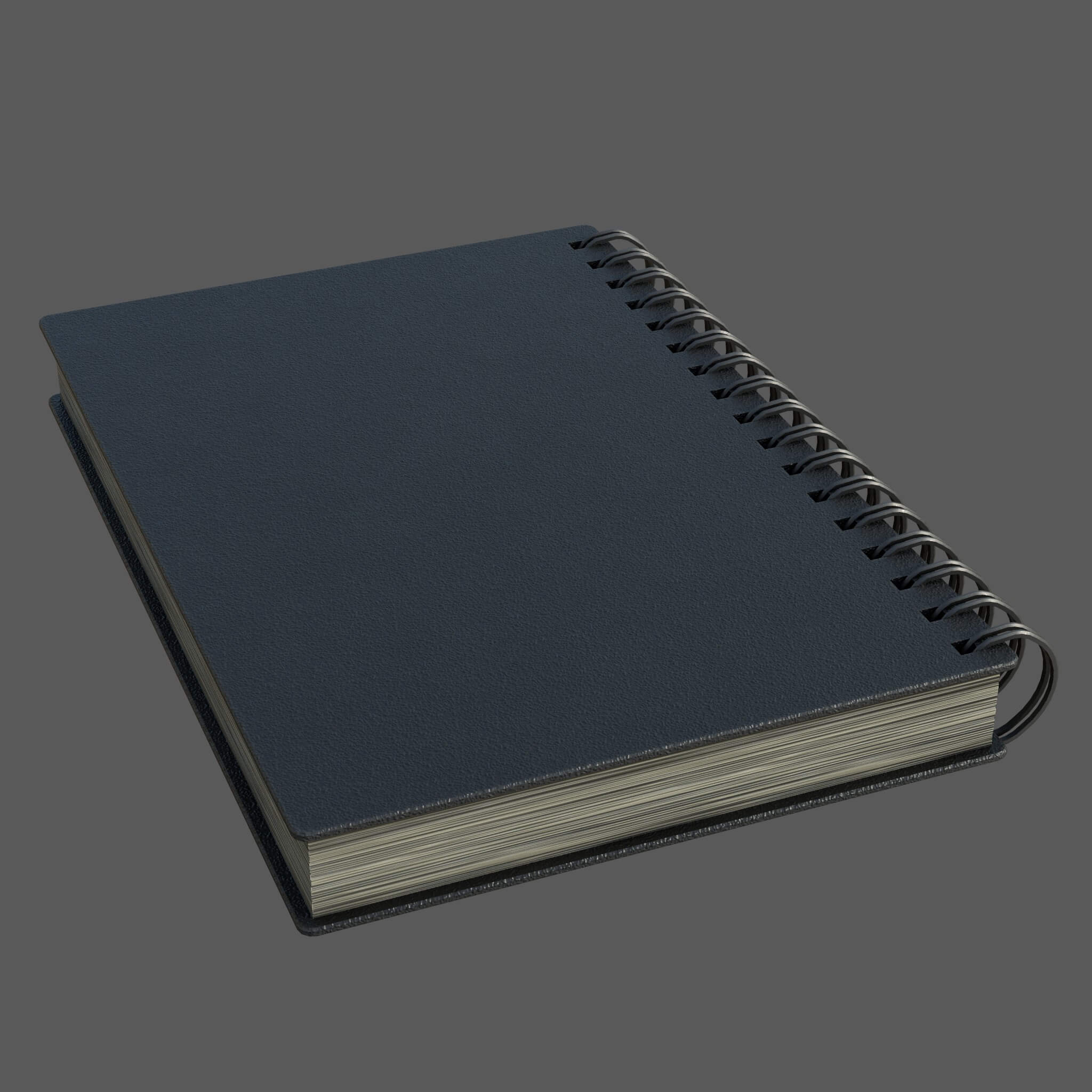 Spiral Notebooks - 3D Model by sanchiesp