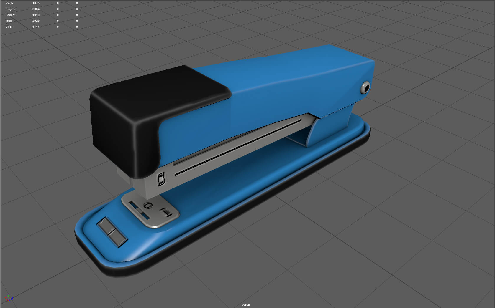 Office Stapler - 3D Model by sanchiesp