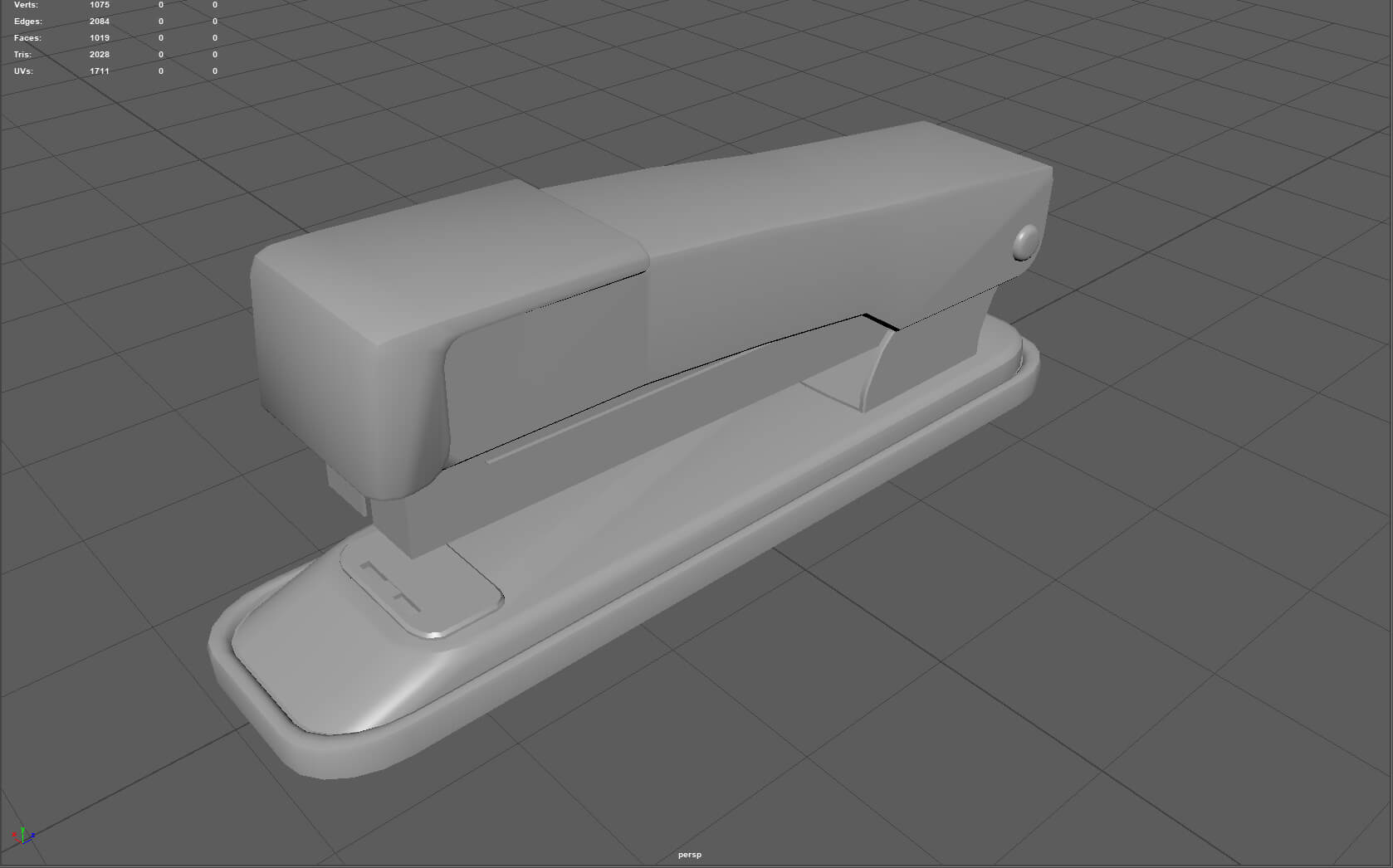 Office Stapler - 3D Model by sanchiesp