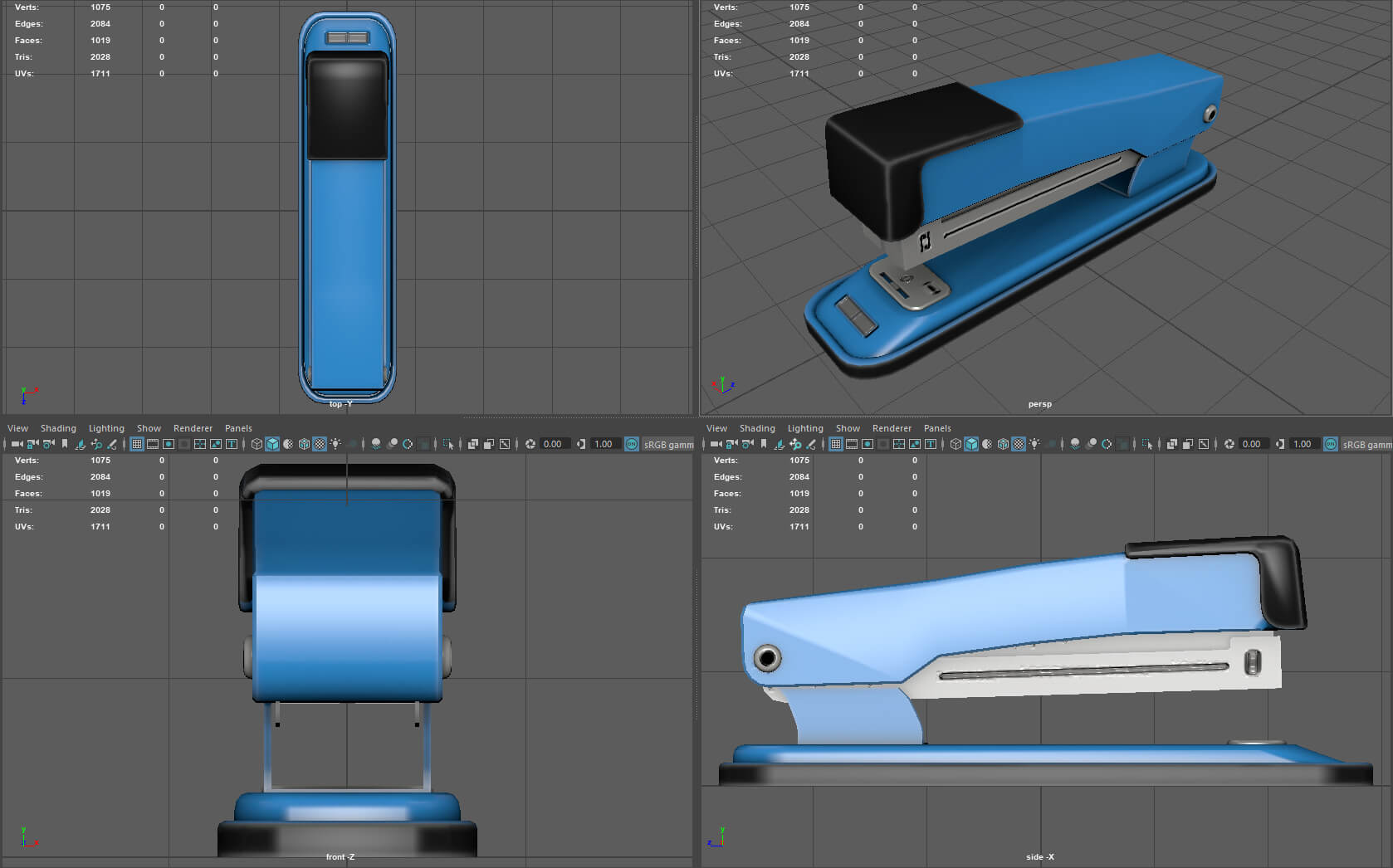 Office Stapler - 3D Model by sanchiesp