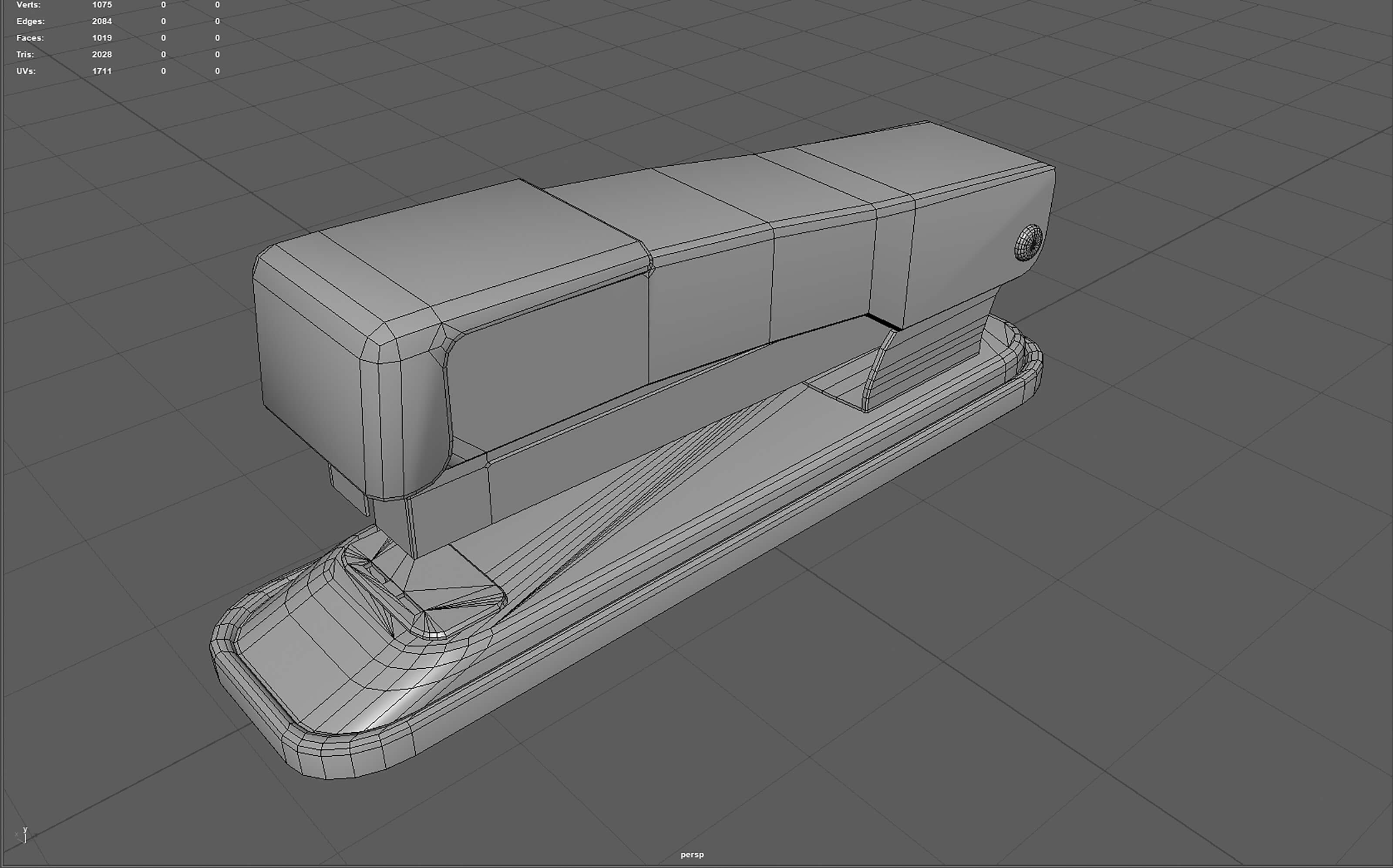 Office Stapler - 3D Model by sanchiesp