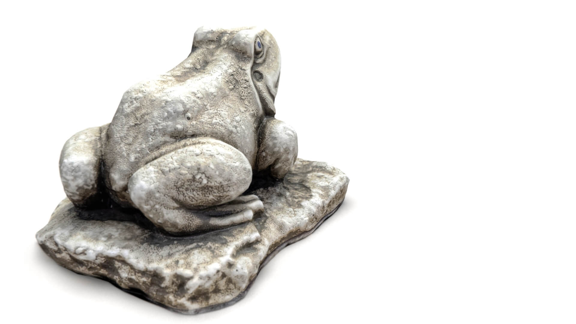 Stone Toad for Garden - 3D Model by sanchiesp
