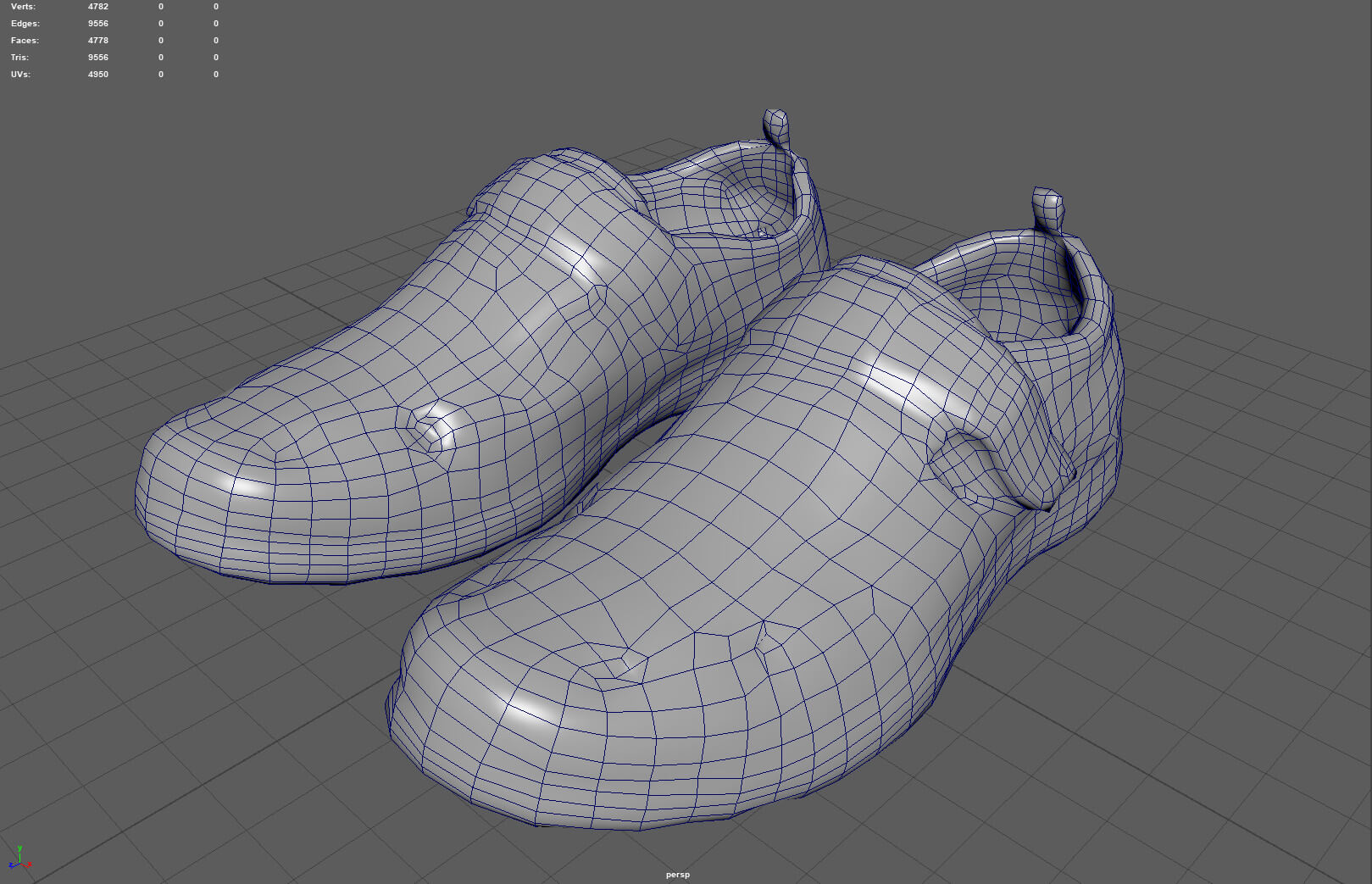 Summer Leather Slippers - 3D Model by sanchiesp