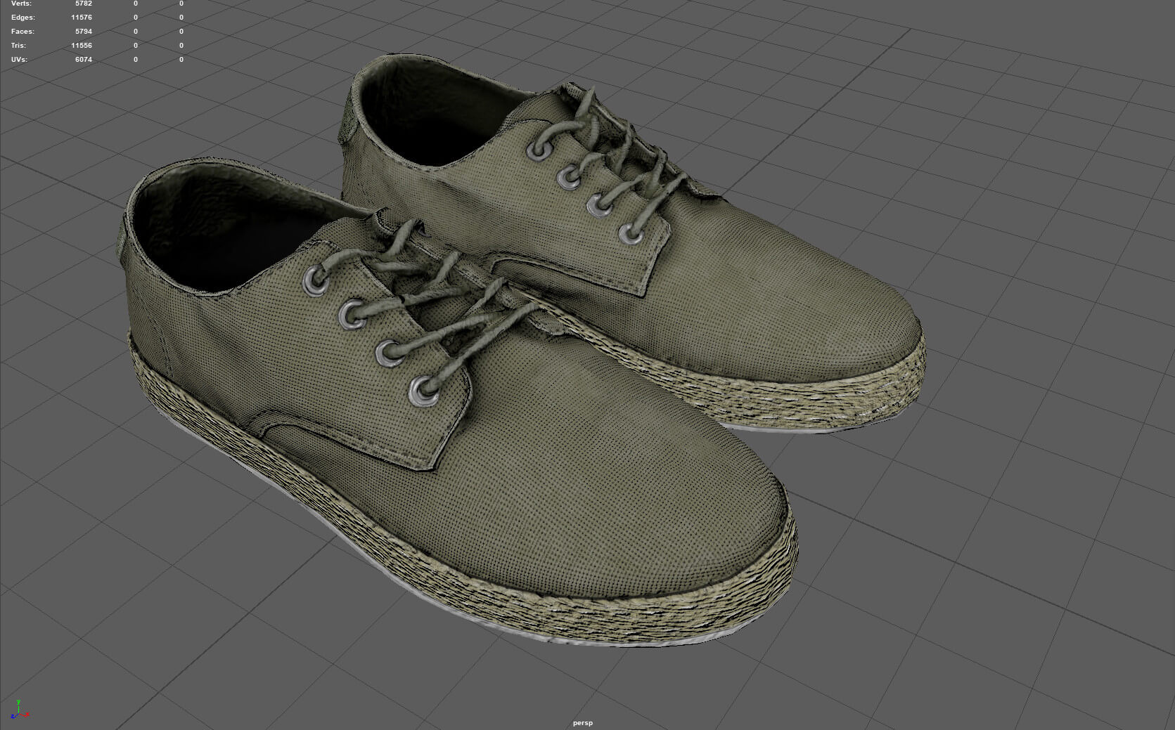 Summer Shoes - 3D Model by sanchiesp