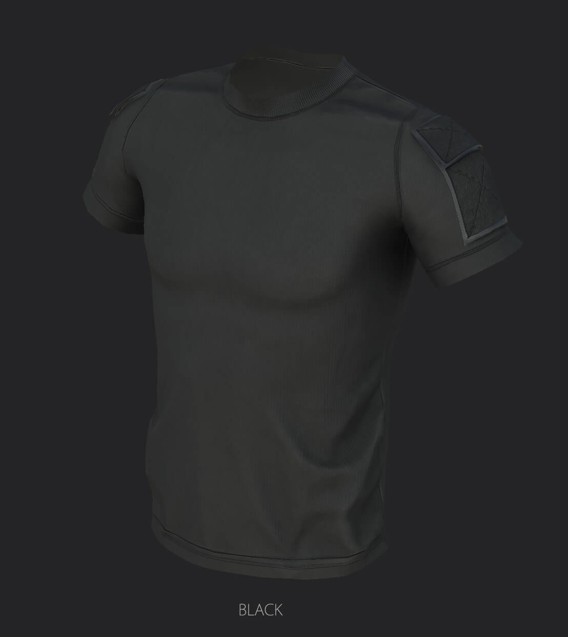 Tactical T-Shirt 3D Model by sanchiesp