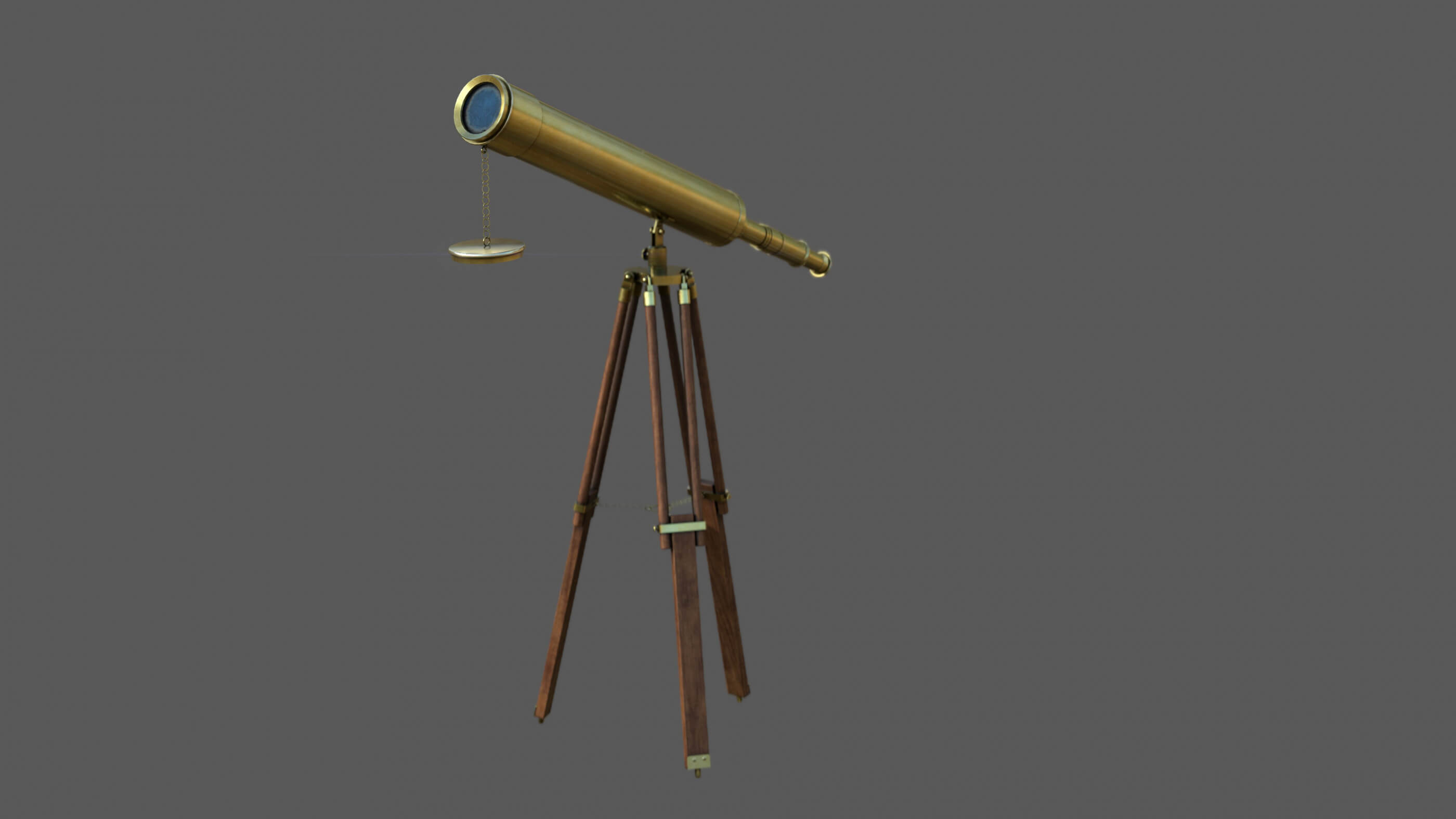 Telescope - 3D Model by sanchiesp