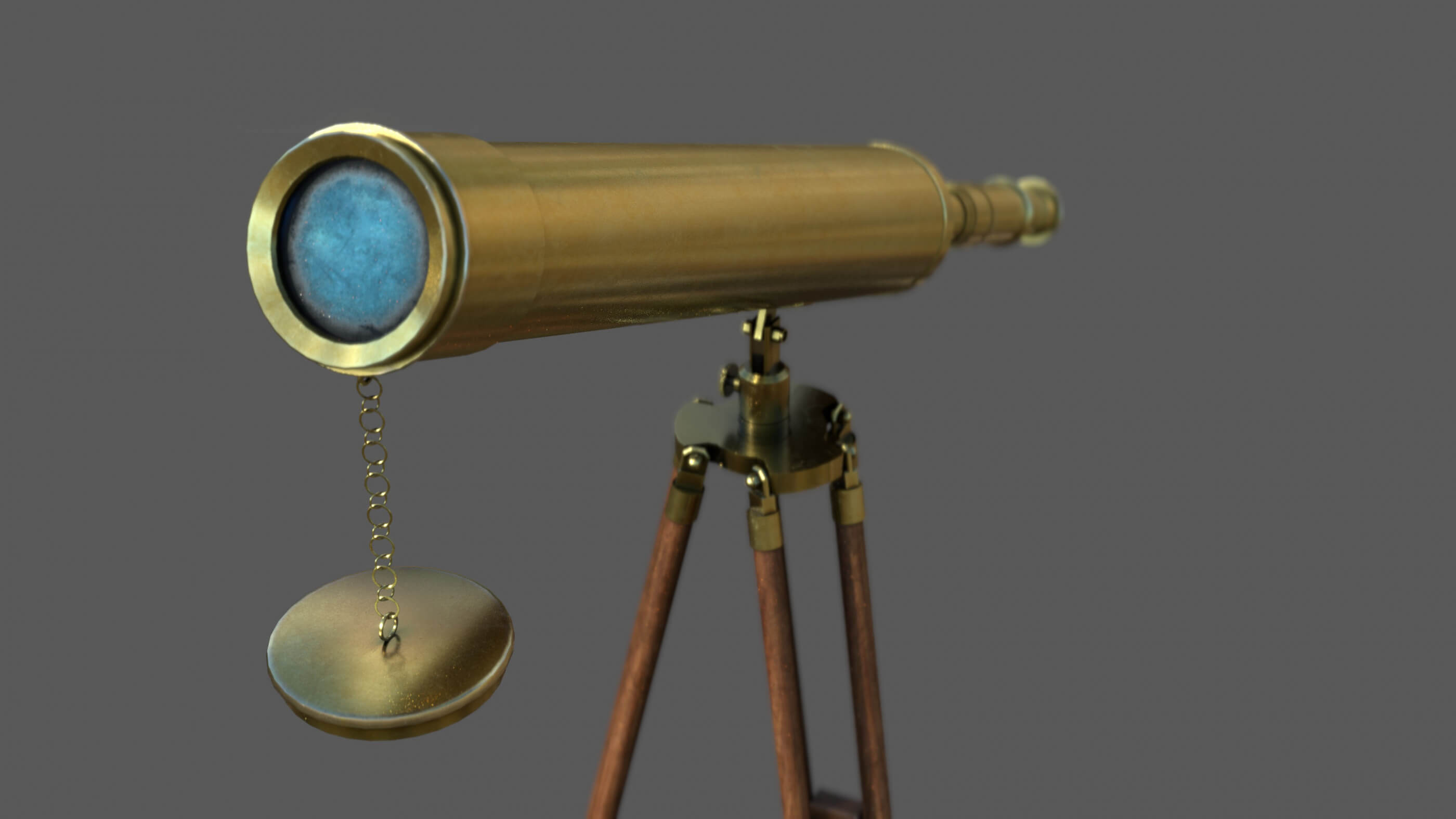 Telescope - 3D Model by sanchiesp