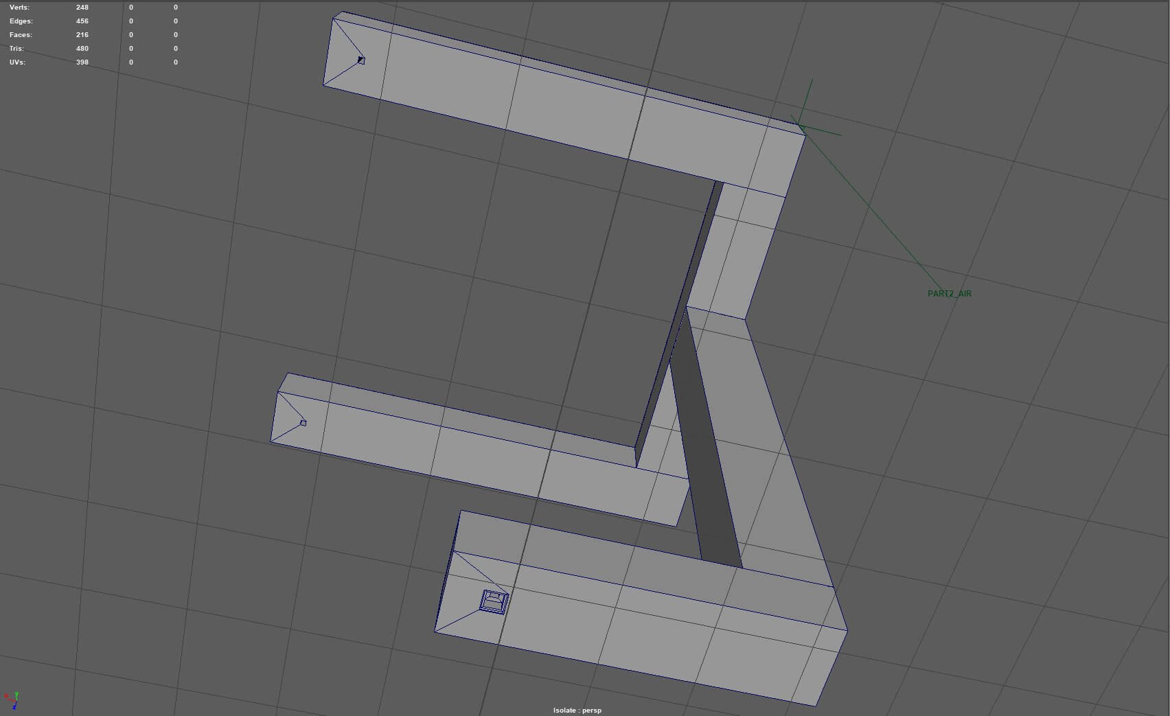 Tensegrity Anti-Gravity Structure 3D Model by sanchiesp